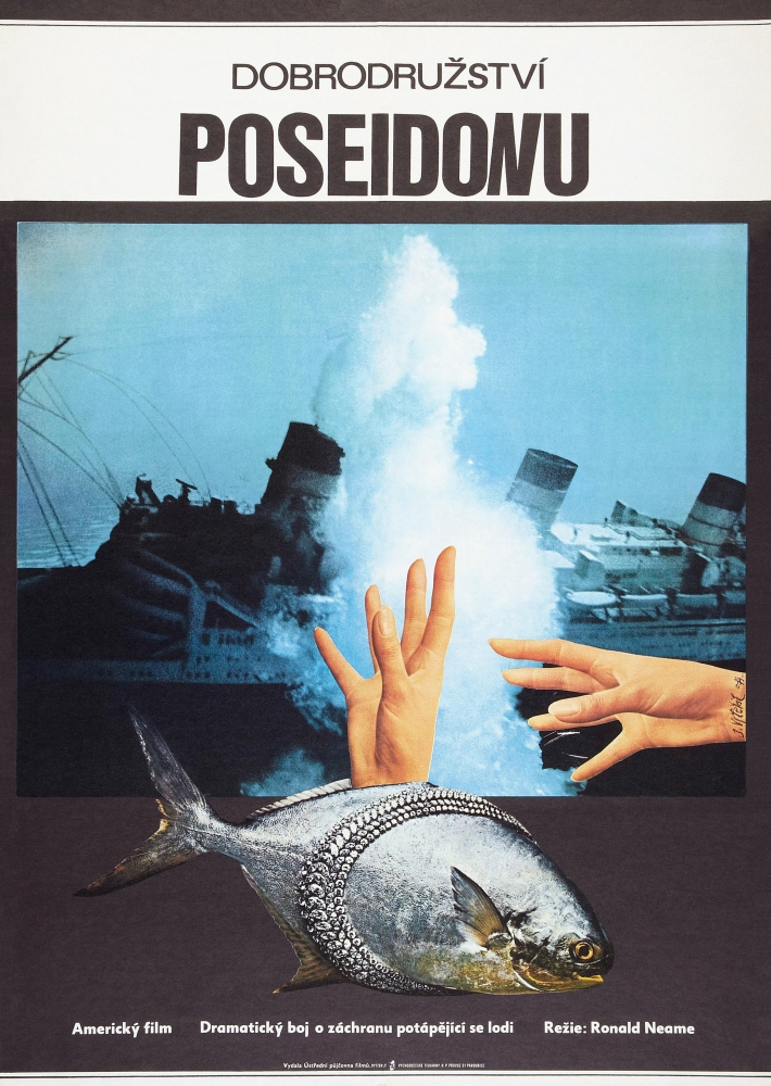 The Poseidon Adventure (Aka Poseidonu) Czech Poster 1972. Tm & Copyright 20Th Century Fox Film ...