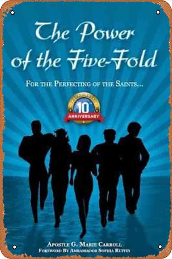 The Power of The Five - Fold: 10th Anniversary EditionMetal Sign Wall ...