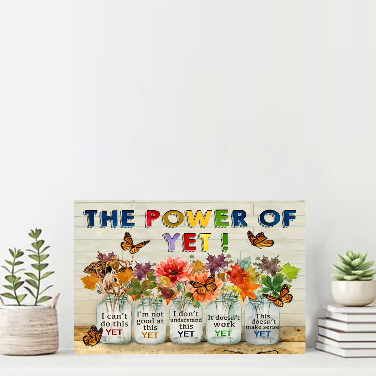 The Power Of Yet Poster 11 x 17 Inch Poster - Walmart.com