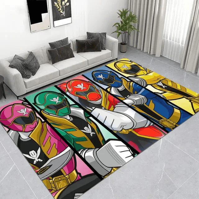 The Power Ranger Area Rug 20'' x 31'' Bedroom Sofa Carpet Door Mat ...