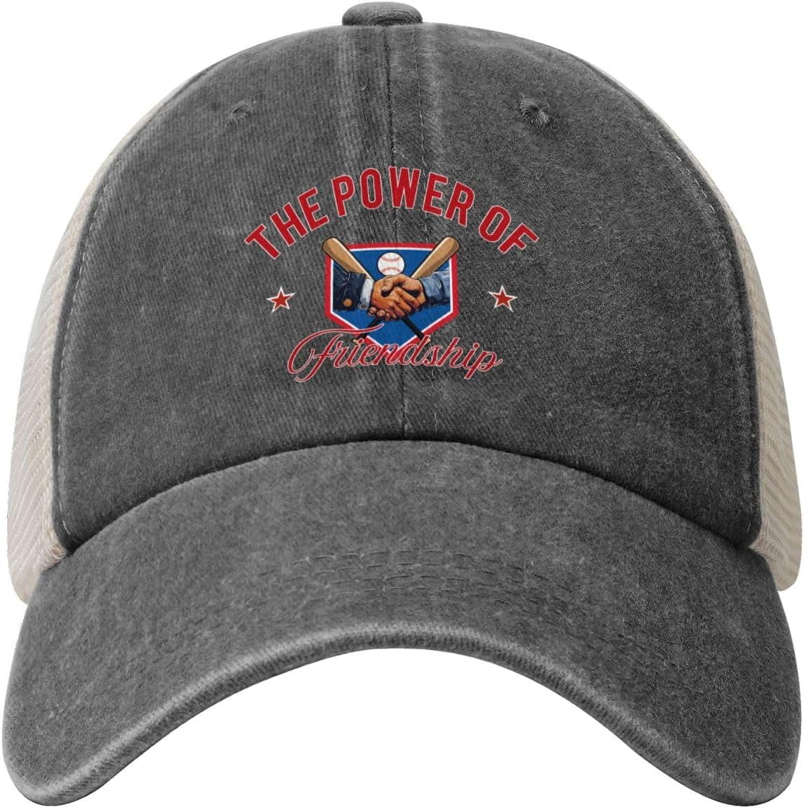 The Power of Friendship Hat for Men Women Mesh Hat Trucker Cap ...