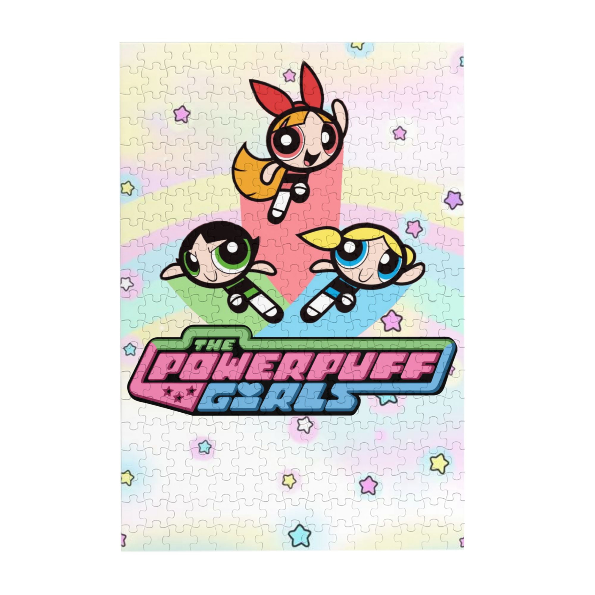 The Powerpuff Blossom,Bubbles and Buttercup 300 Piece Puzzles,Wooden ...