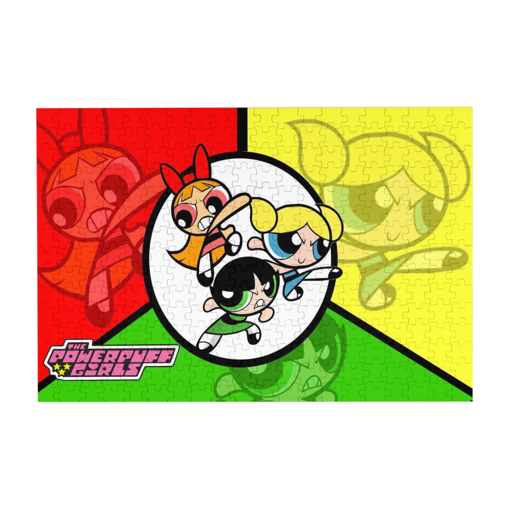 The Powerpuff Blossom,Bubbles and Buttercup 300 Piece Puzzles,Wooden ...
