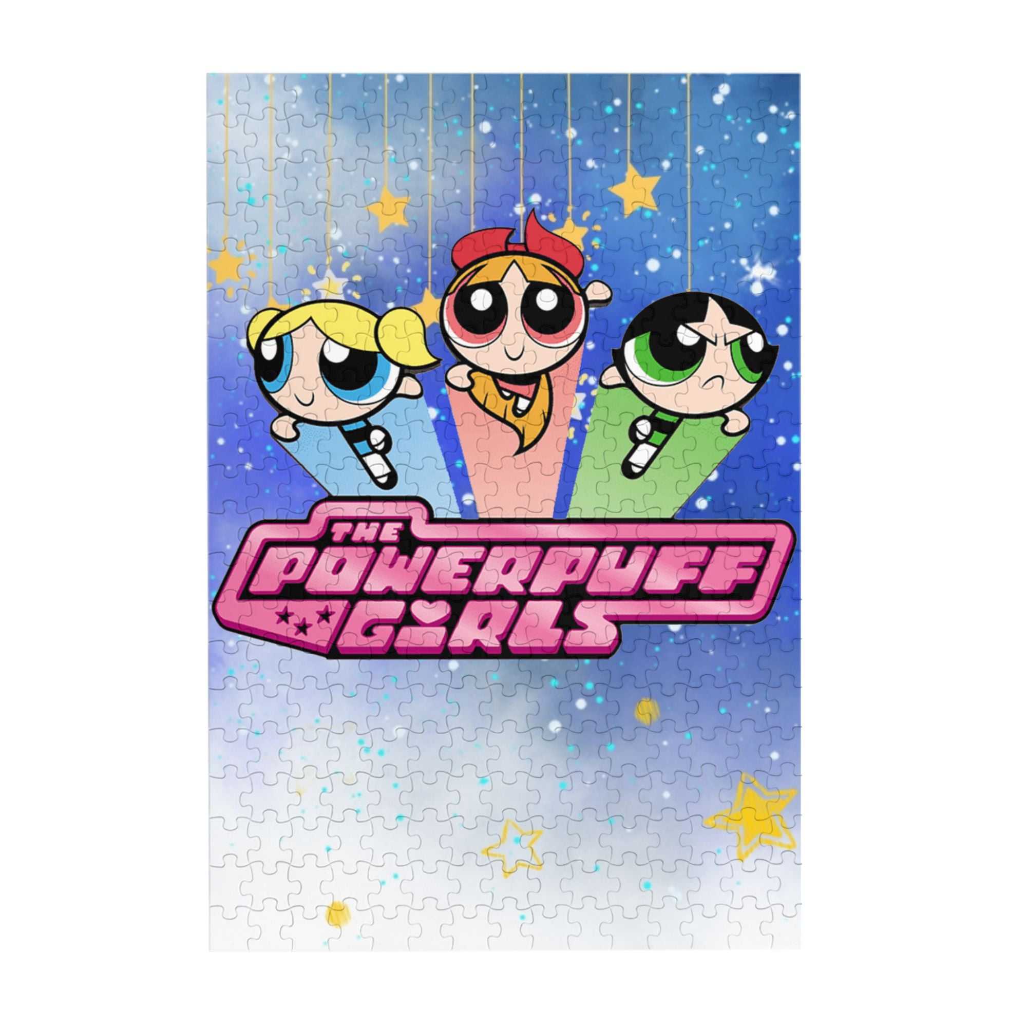 The Powerpuff Blossom,Bubbles and Buttercup 300 Piece Puzzles,Wooden ...