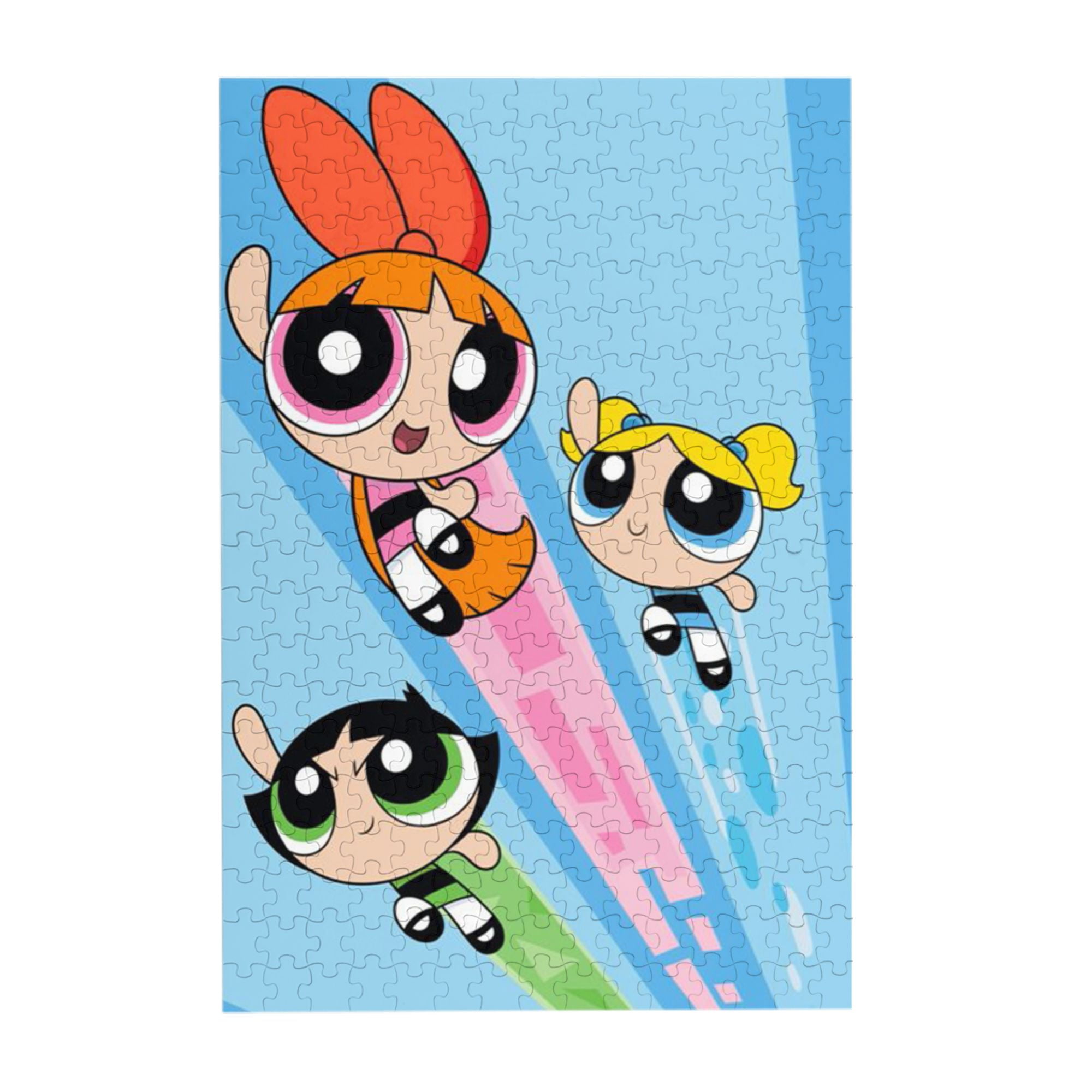 The Powerpuff Blossom,Bubbles and Buttercup 300 Piece Puzzles,Wooden ...