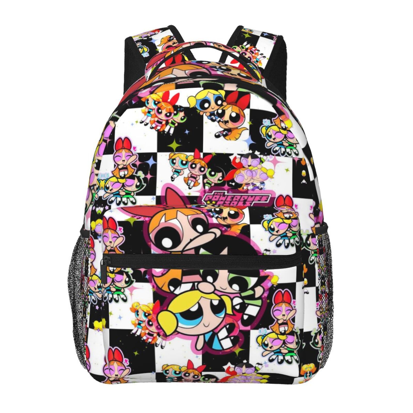 The Powerpuff Blossom, Bubbles and Buttercup Backpack Lightweight ...