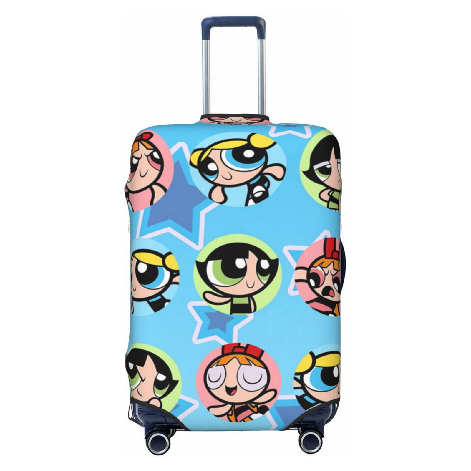 The Powerpuff Gi-Rls Luggage Cover Printed Travel Luggage Sleeve High ...