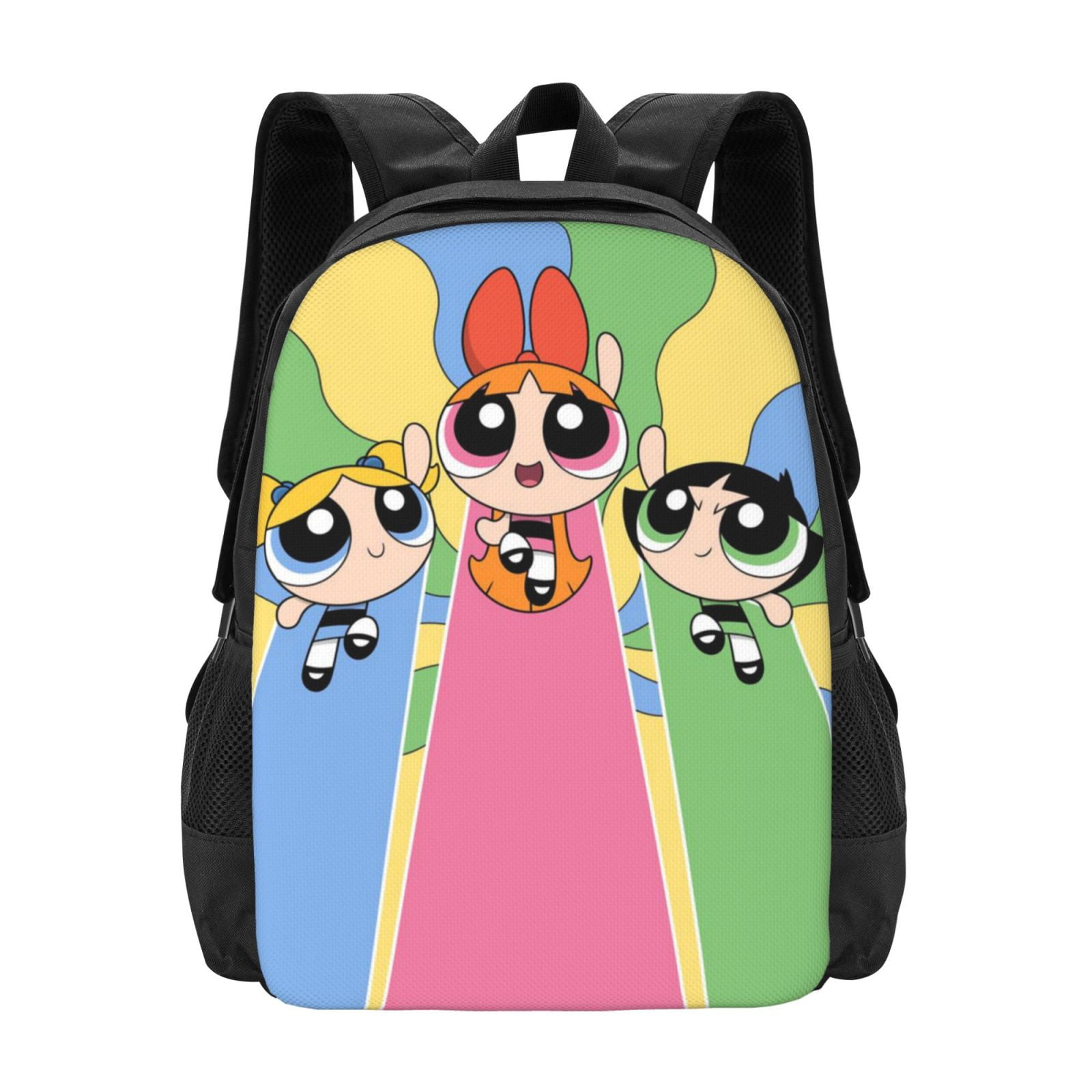 The Powerpuff Gi-rls Fashion Backpack Rucksack Casual Daypack Unisex ...