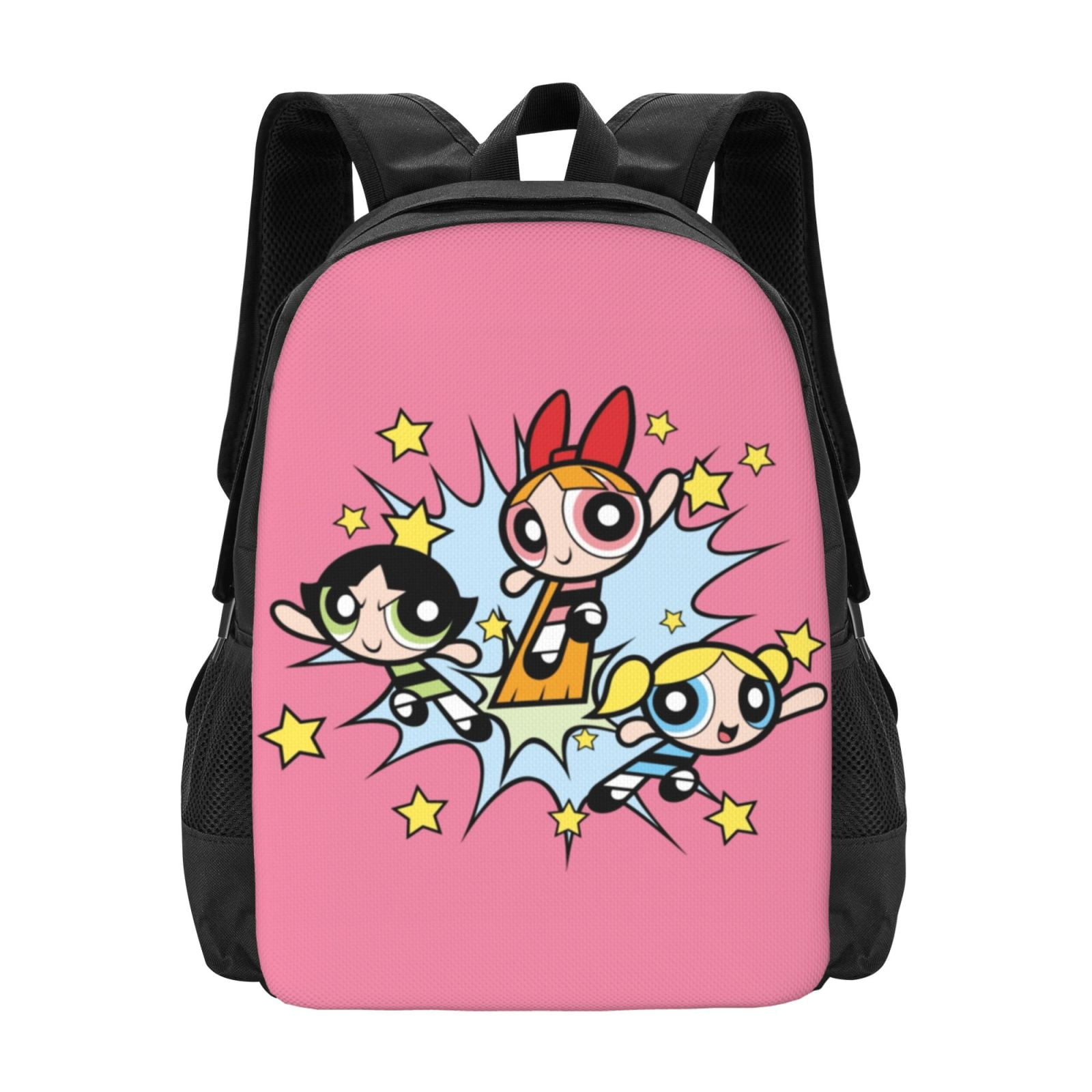 The Powerpuff Gi-rls Fashion Backpack Rucksack Casual Daypack Unisex ...