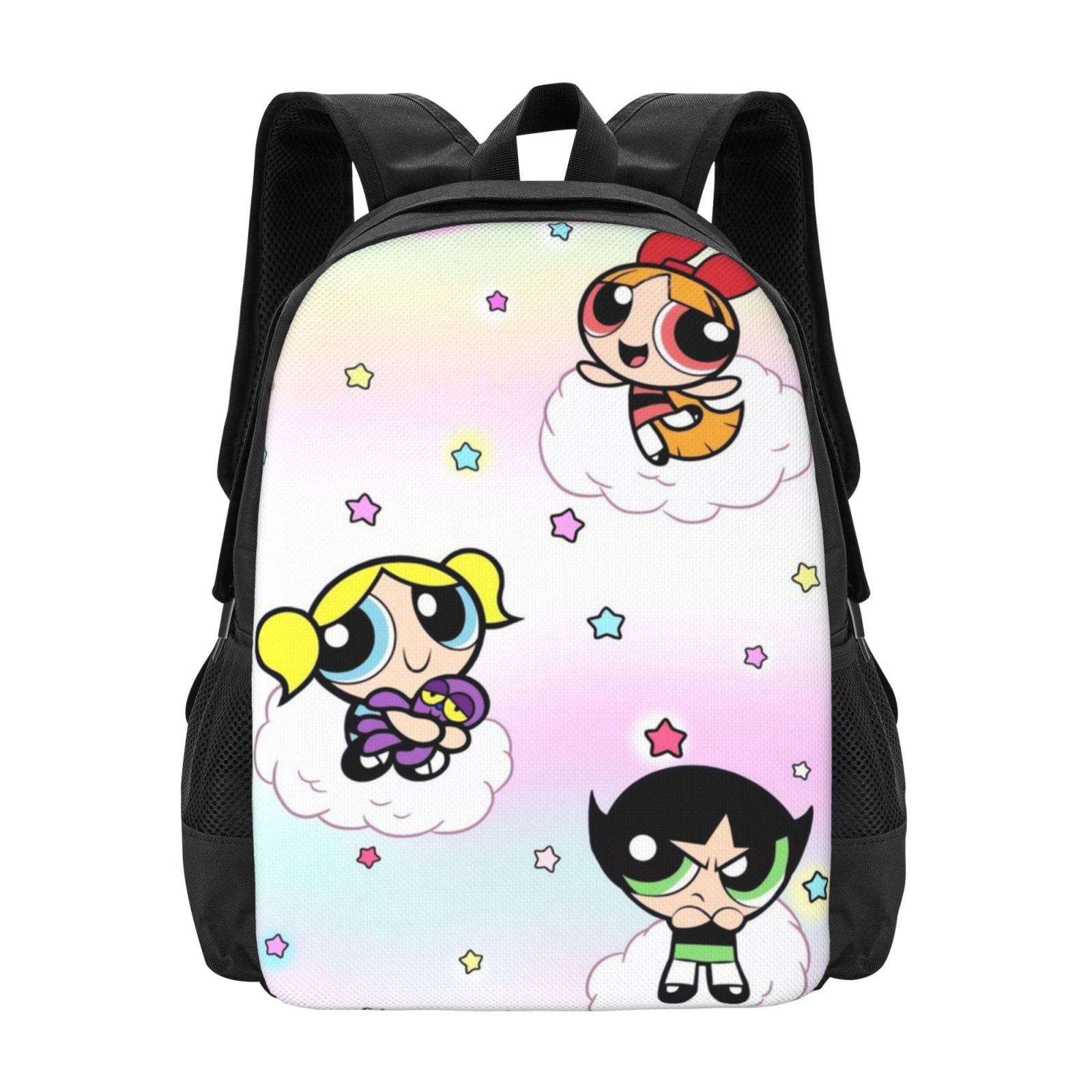 The Powerpuff Gi-rls Fashion Backpack Rucksack Casual Daypack Unisex ...