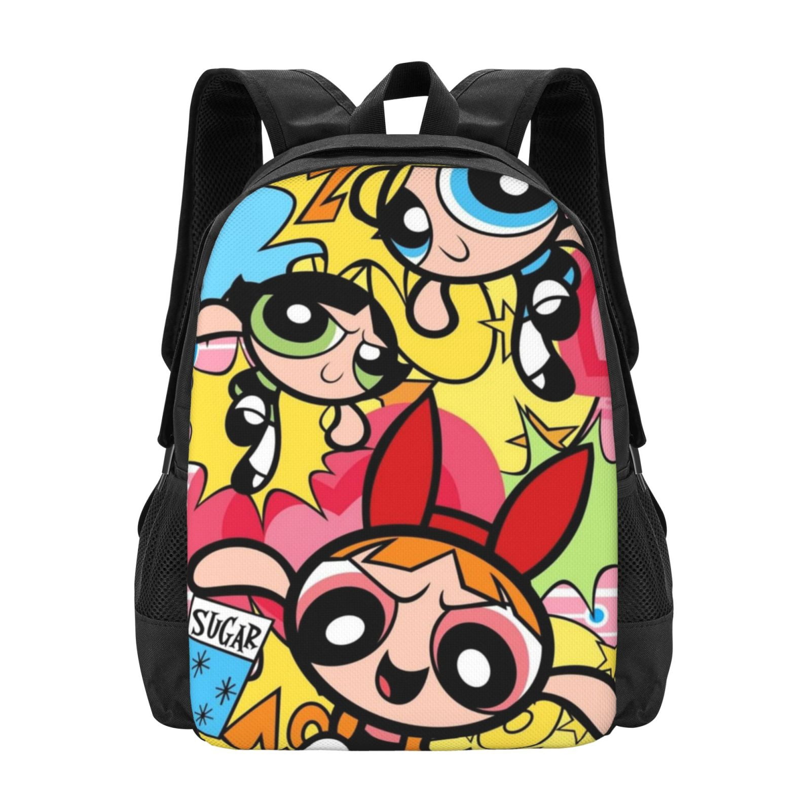 The Powerpuff Gi-rls Fashion Backpack Rucksack Casual Daypack Unisex ...