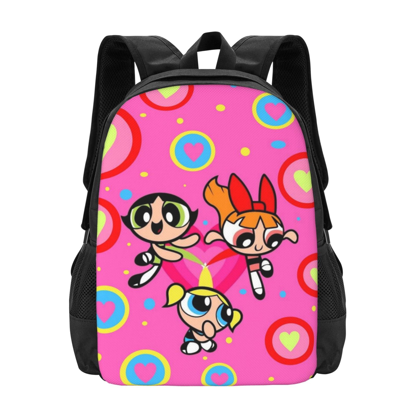 The Powerpuff Gi-rls Fashion Backpack Rucksack Casual Daypack Unisex ...
