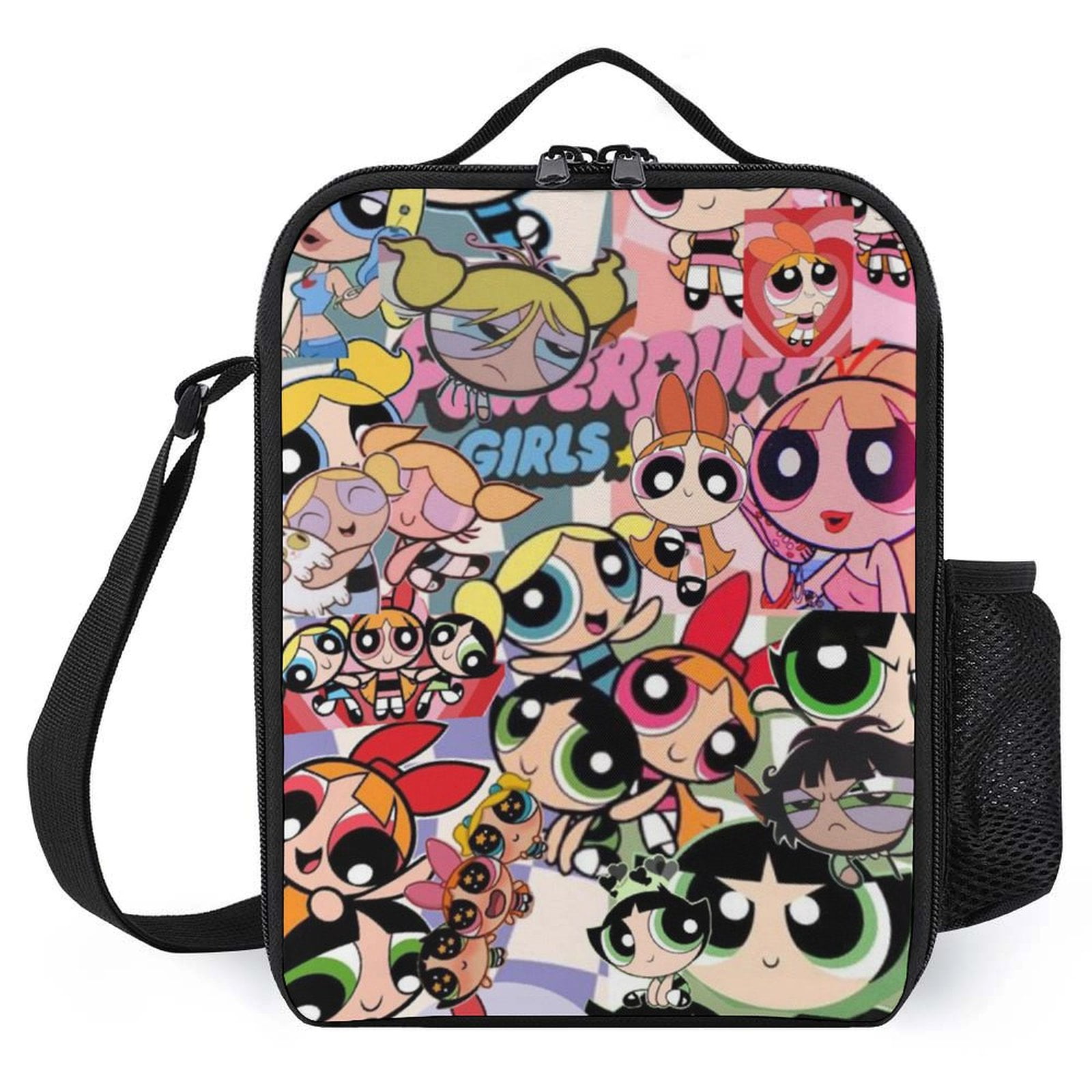 The Powerpuff Gi-rls Lunch Tote Bag Reusable Bento Bag Lunch Box ...