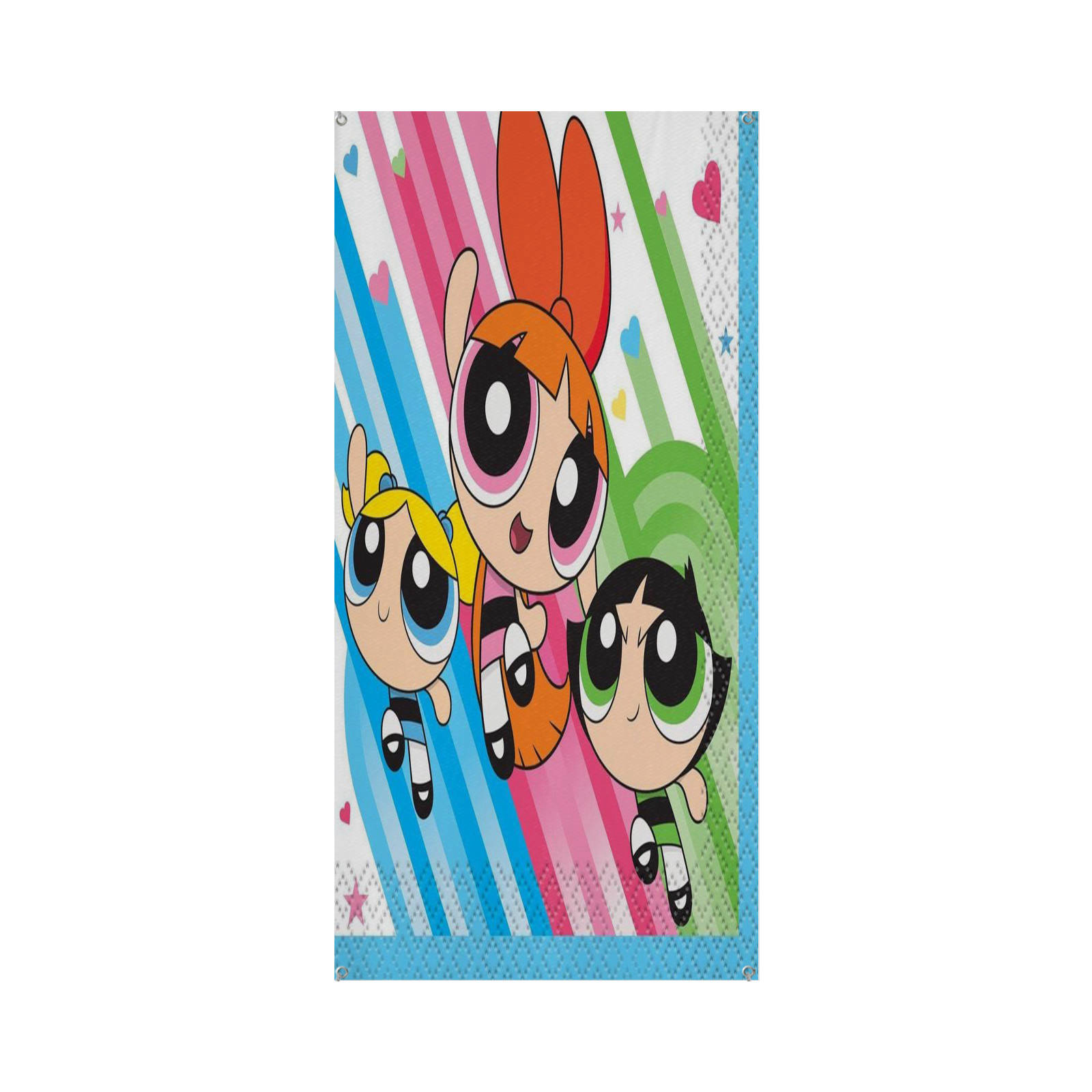 The Powerpuff Girls 35.4*72.8IN/90*185CM Door frame decoration banner ...