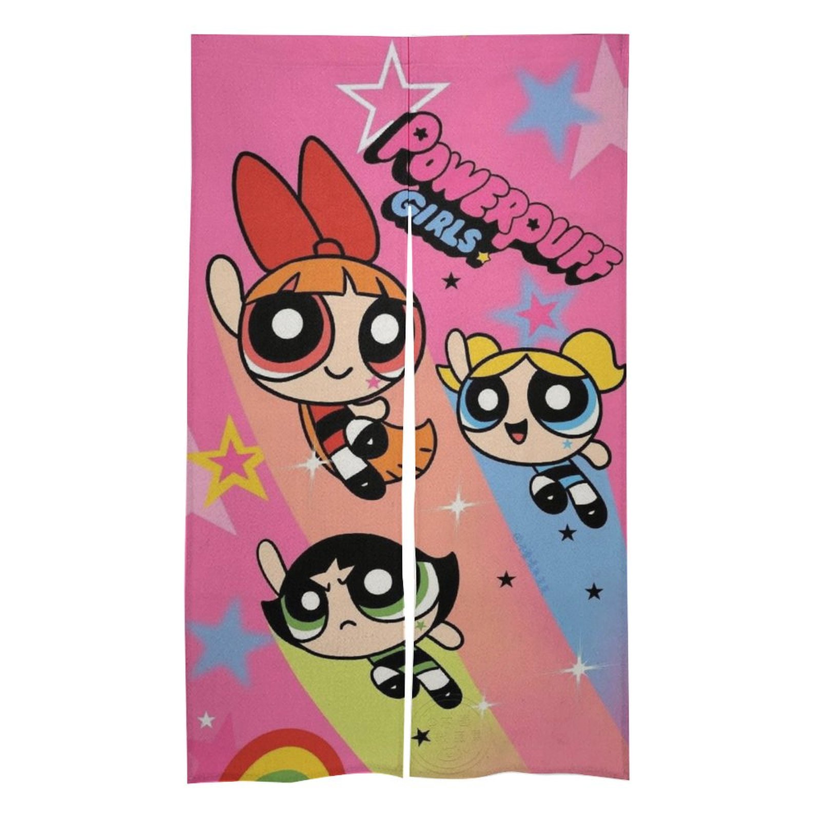 The Powerpuff Girls (4) Door Curtain Doorway Privacy Closet Door ...