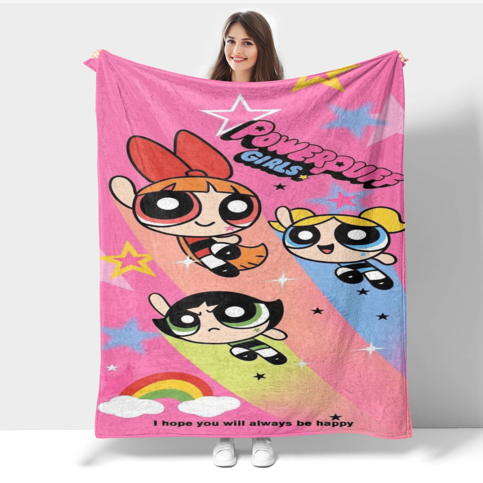 The Powerpuff Girls 80IN*60IN Blanket - Walmart.com