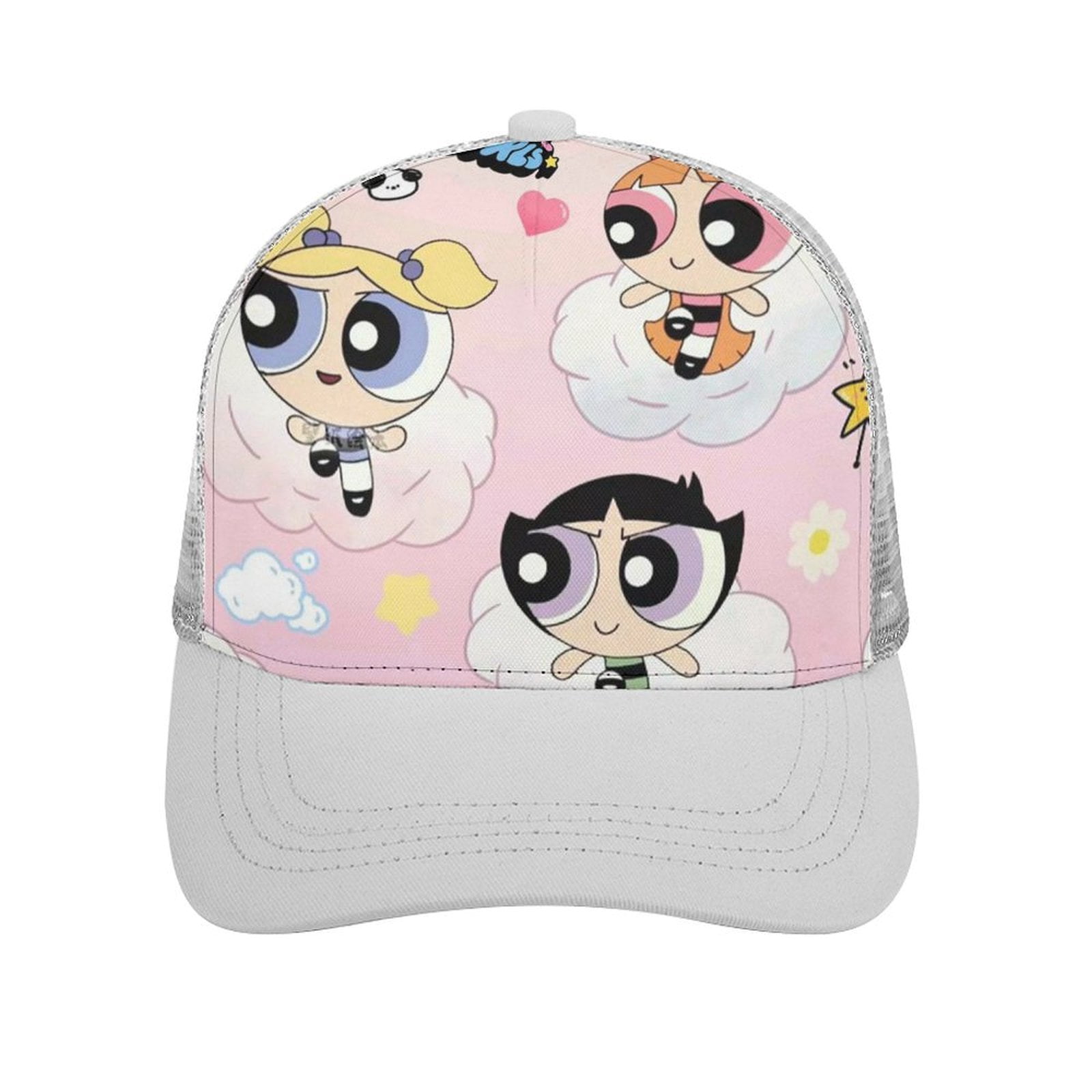 The Powerpuff Girls Adult Baseball Cap Adjustable Sun Visor Hat Prints ...