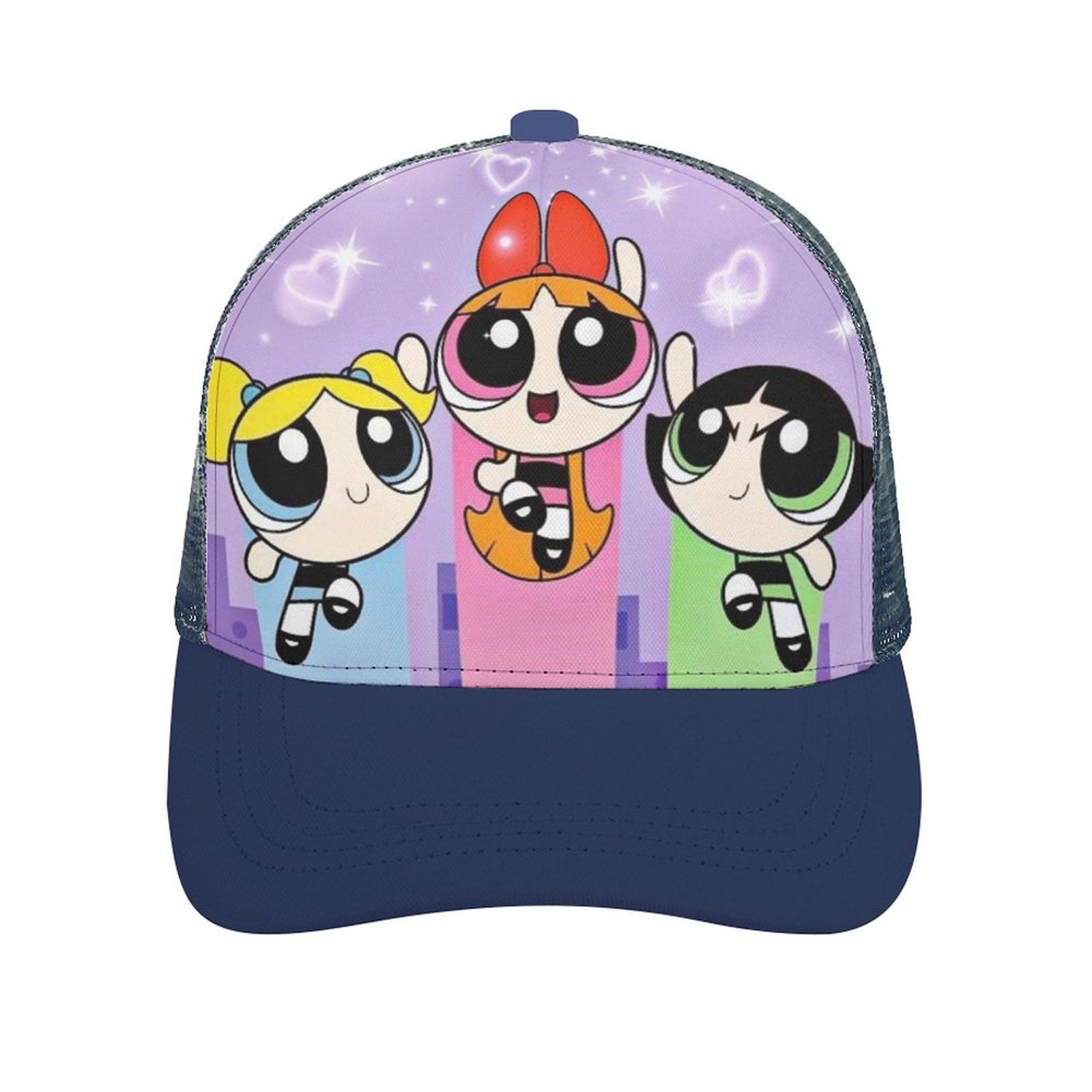 The Powerpuff Girls Adult Baseball Cap Adjustable Sun Visor Hat Prints ...