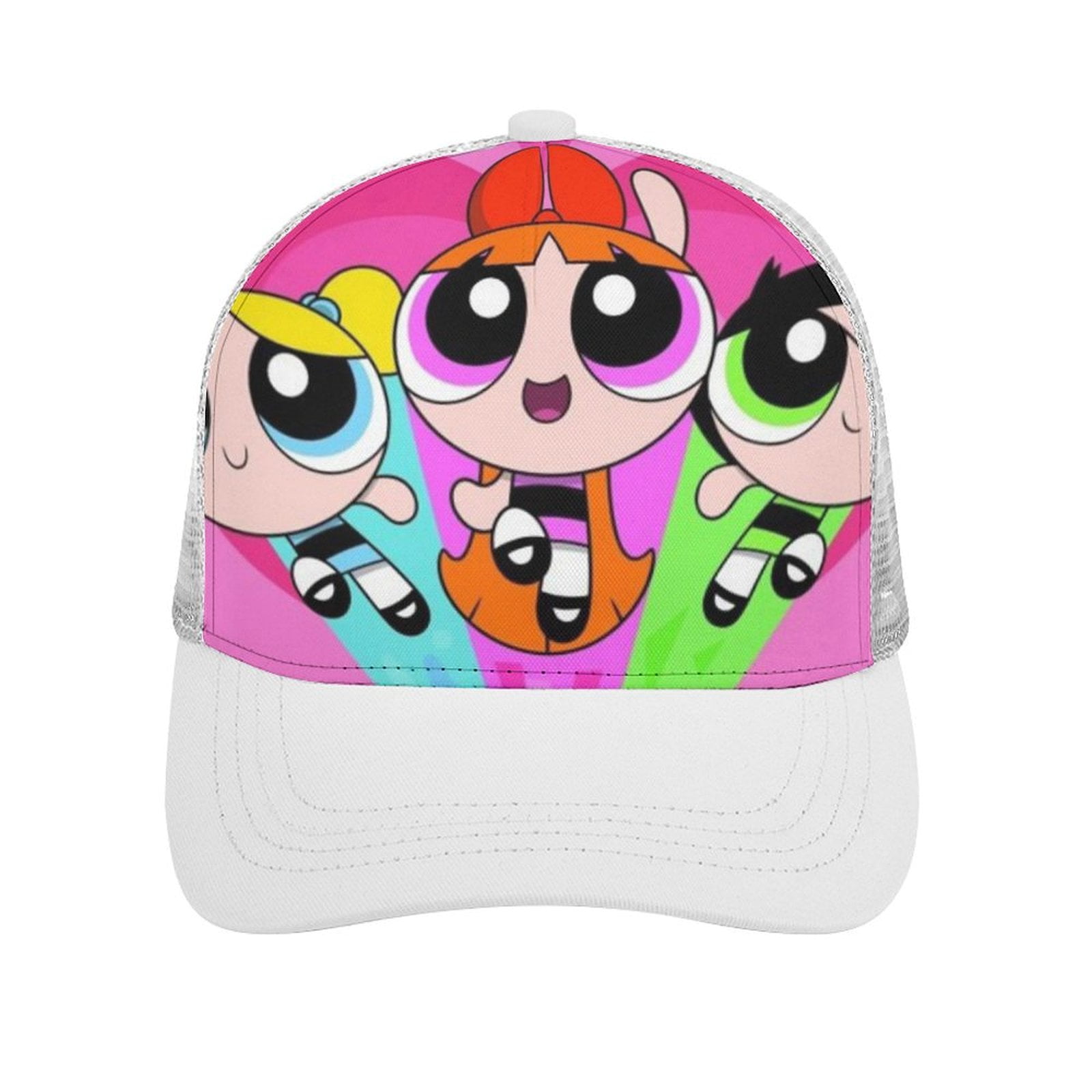 The Powerpuff Girls Adult Baseball Cap Adjustable Sun Visor Hat Prints ...