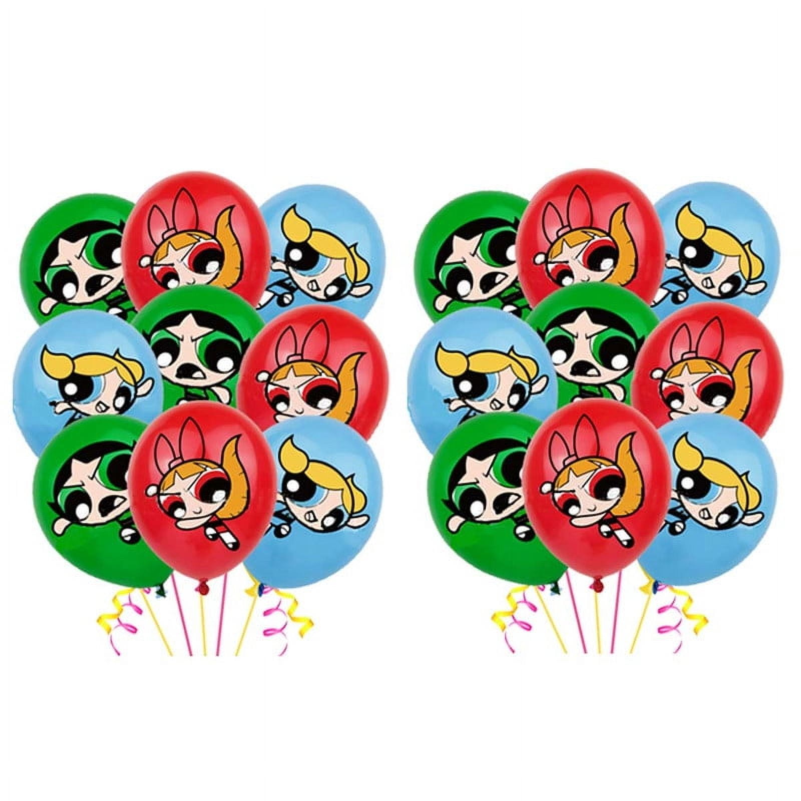 The Powerpuff Girls Balloons Party Supplies Birthday Favors Decorations ...