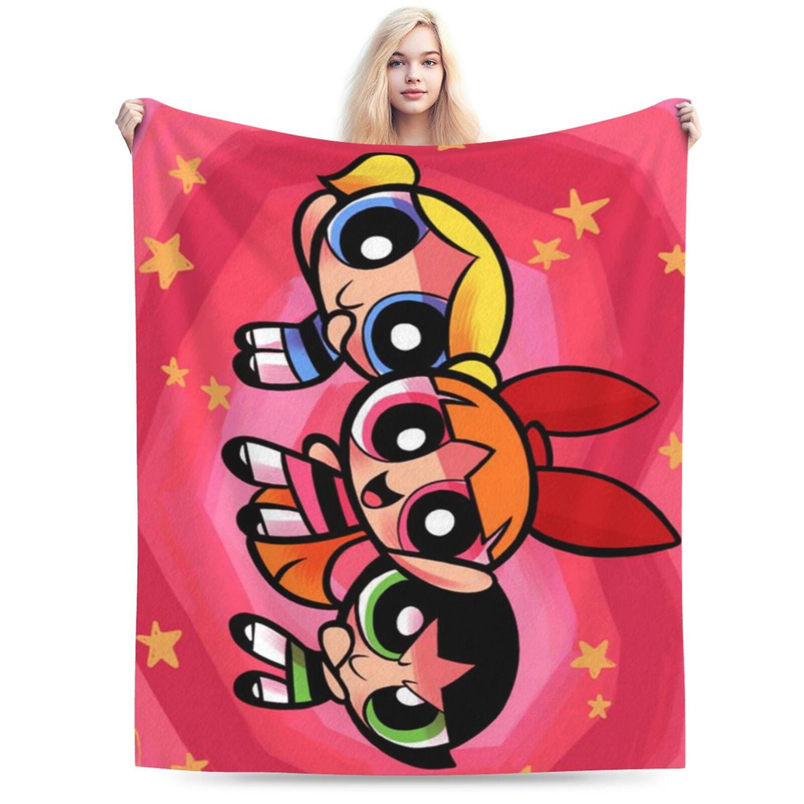 The Powerpuff Girls Bed Blanket Air Conditioner Quilt Ultra Soft ...