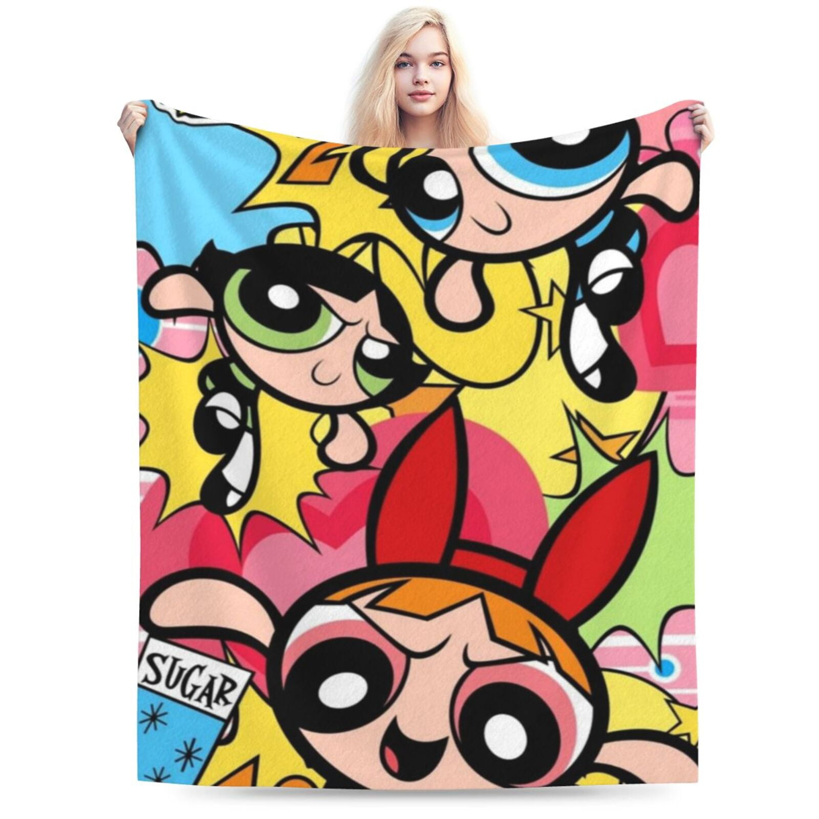 The Powerpuff Girls Bed Blanket Air Conditioner Quilt Ultra Soft ...