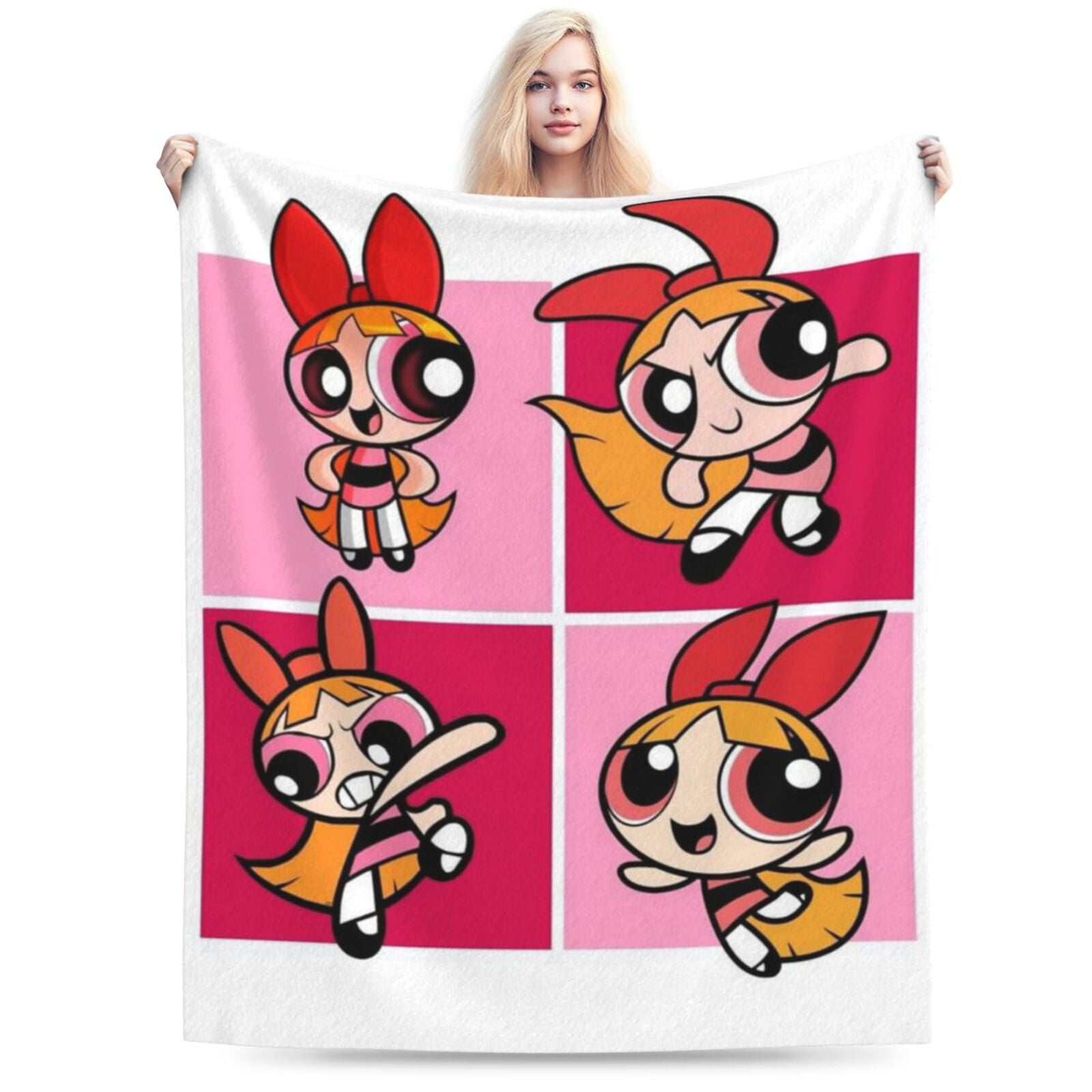 The Powerpuff Girls Bed Blanket Air Conditioner Quilt Ultra Soft ...