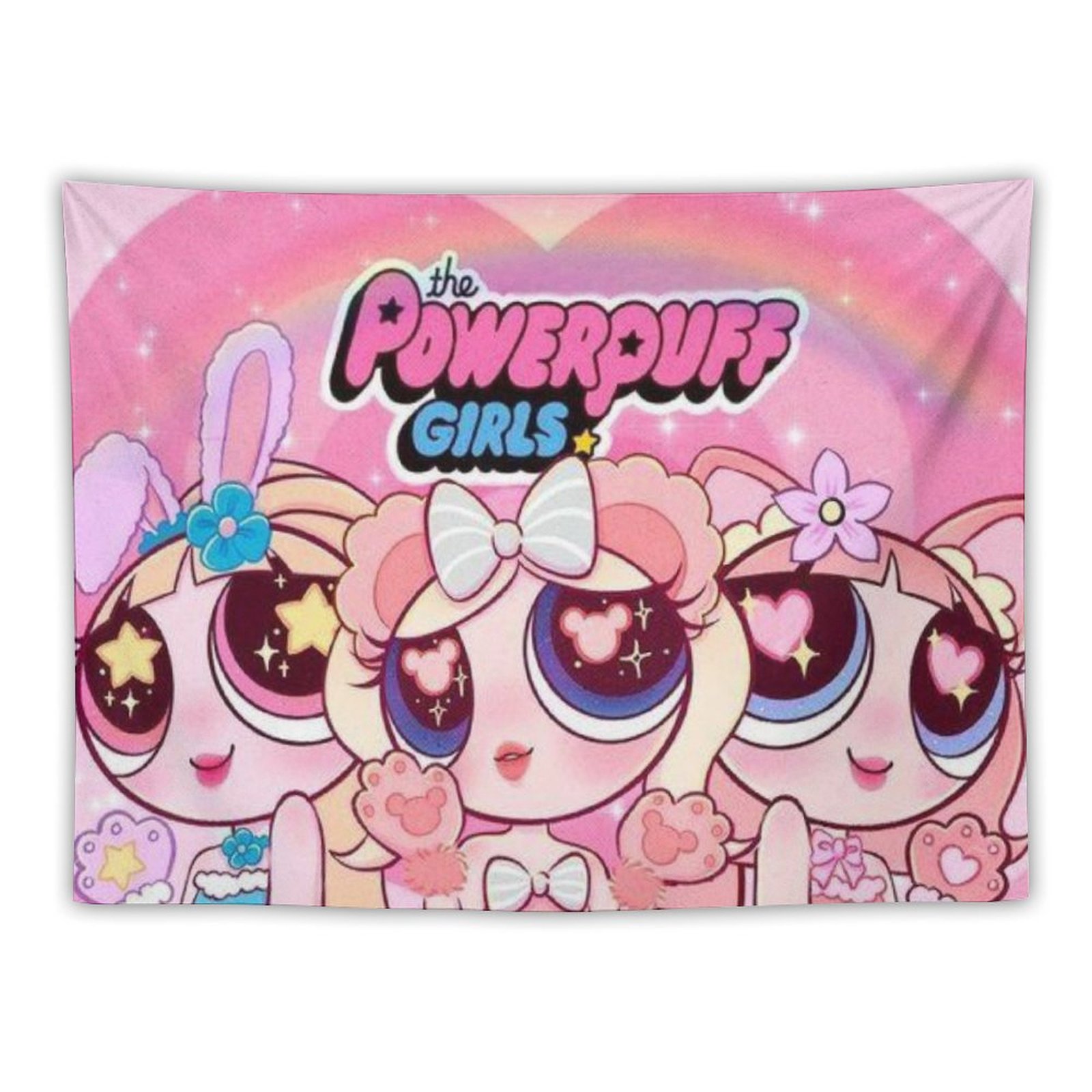 The Powerpuff Girls Blossom Tapestry Gift Wall Hanging Backdrop for ...