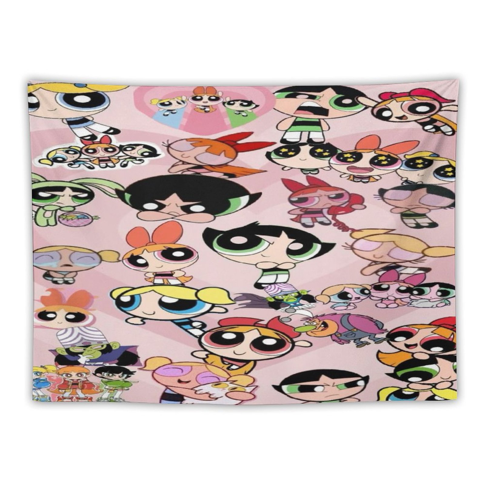 The Powerpuff Girls Blossom Tapestry Gift Wall Hanging Backdrop for ...