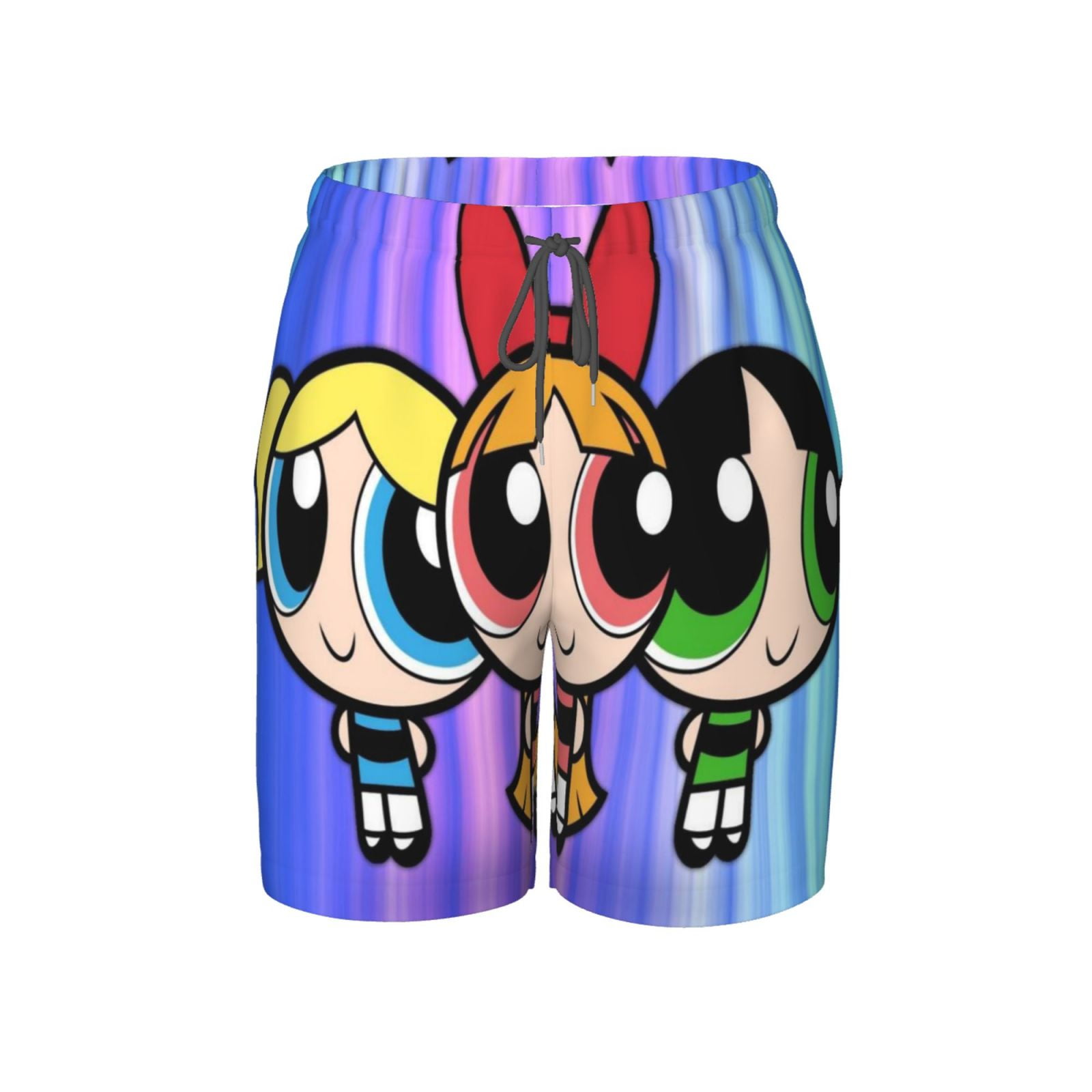 The Powerpuff Girls Boy'S Swim Trunks Quick Dry Board Shorts Kids Beach ...