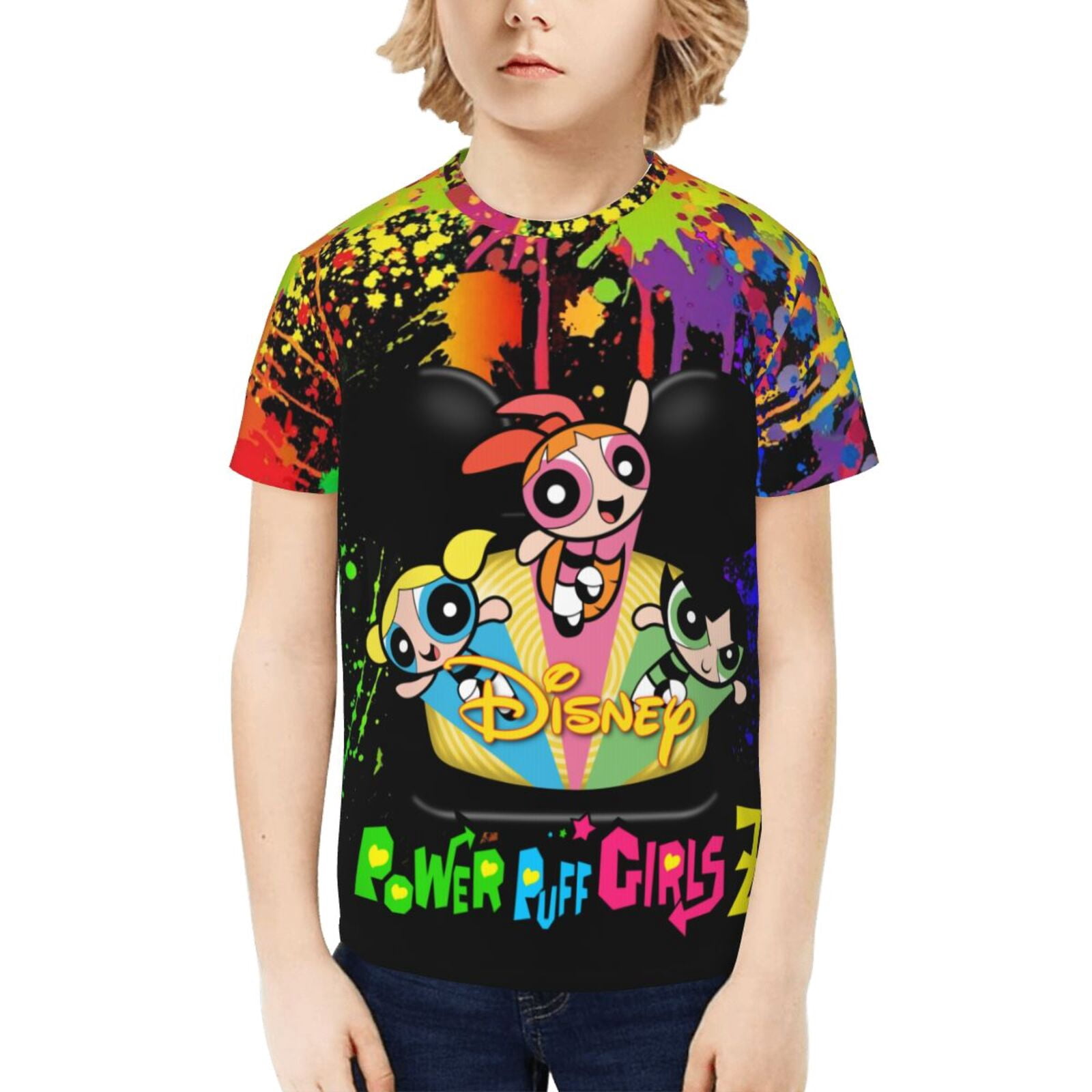 The Powerpuff Girls Boys Girls T Shirt Kids Short Sleeve Crewneck 3d ...