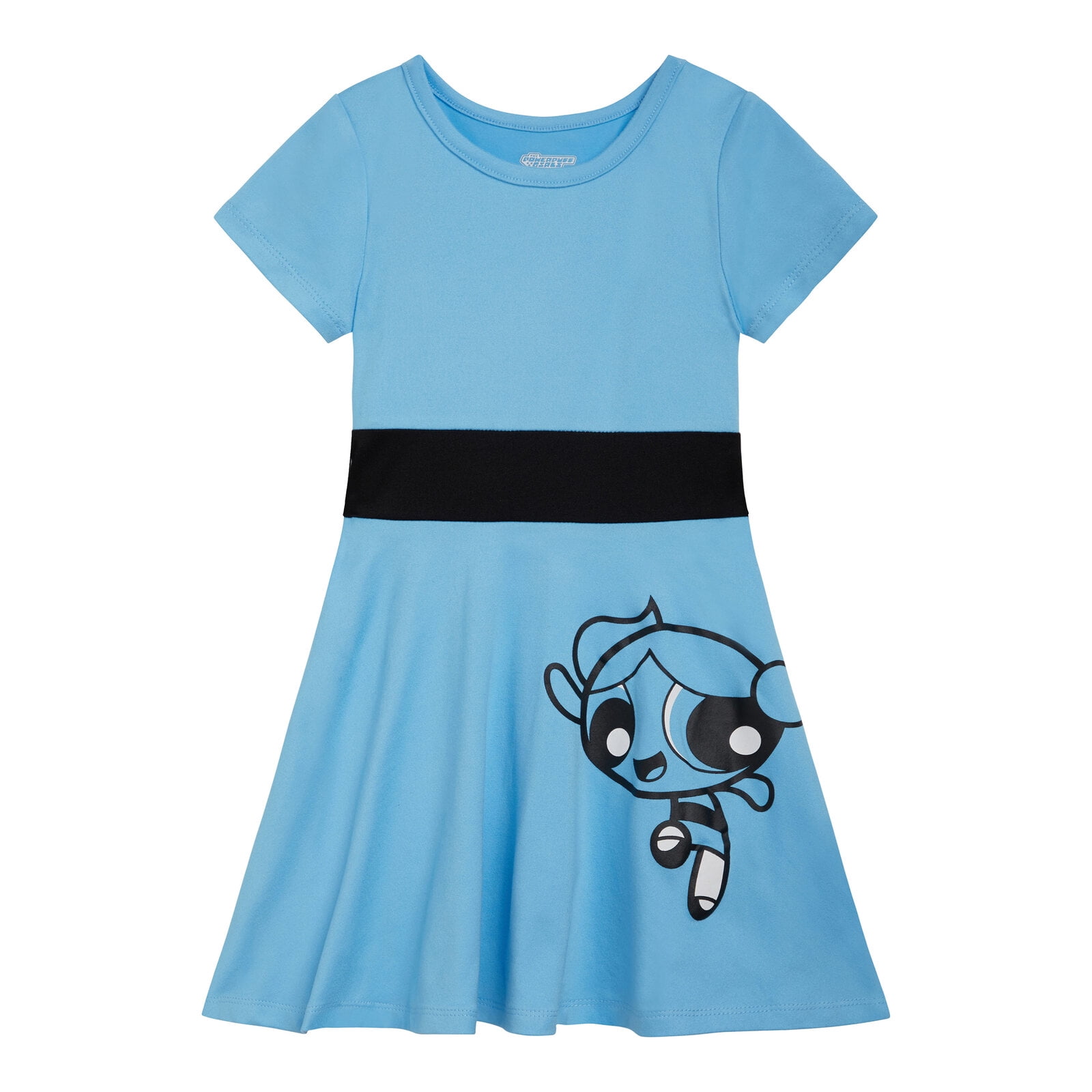 The Powerpuff Girls Bubbles Cosplay Dress Toddler to Big Kid - Walmart.com