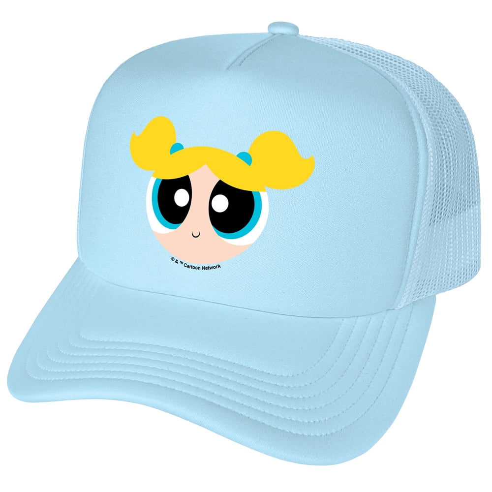 The Powerpuff Girls Bubbles Head Foam Snapback Trucker Hat - Unisex for ...