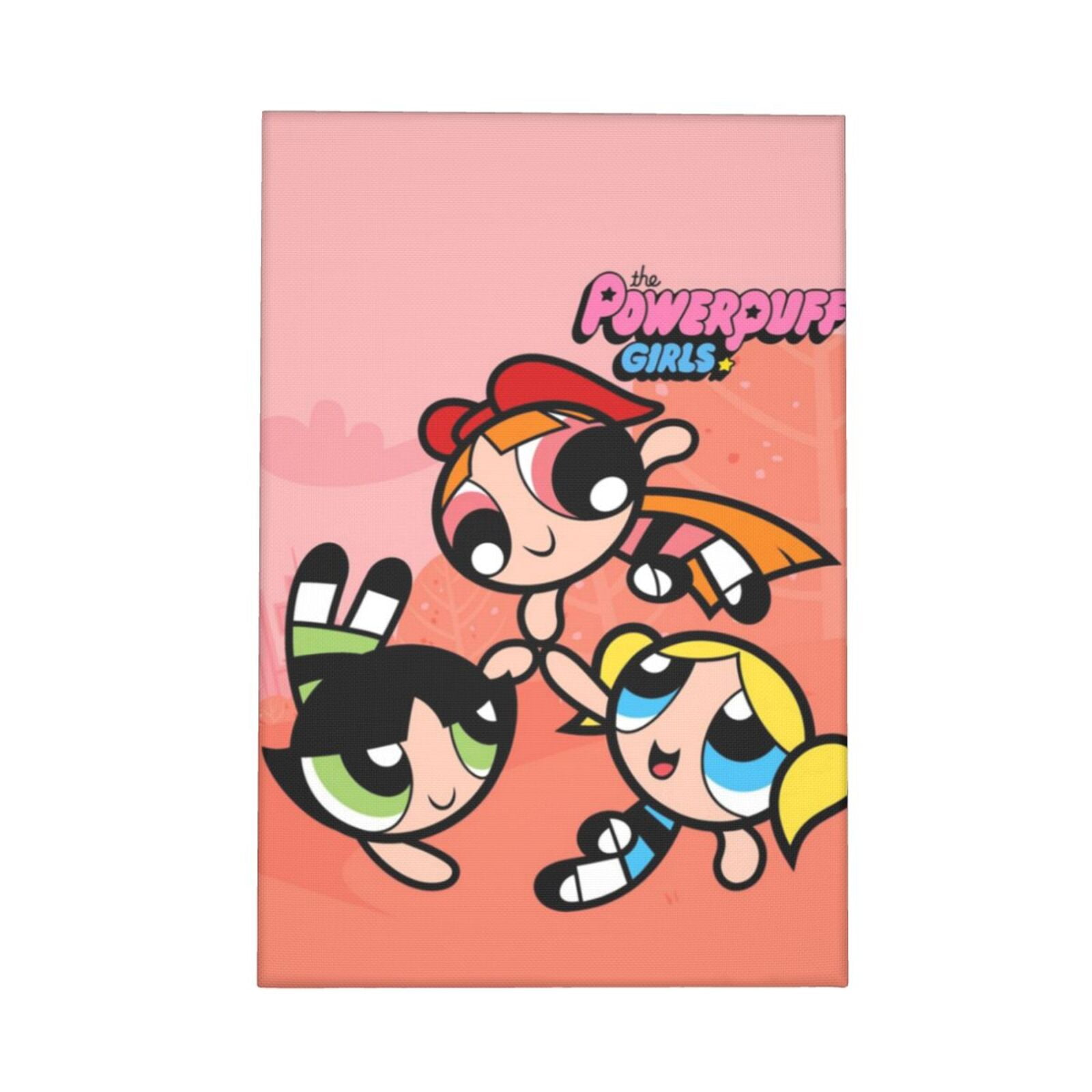 The Powerpuff Girls Canvas Decorative Painting Wall Art Living Room ...