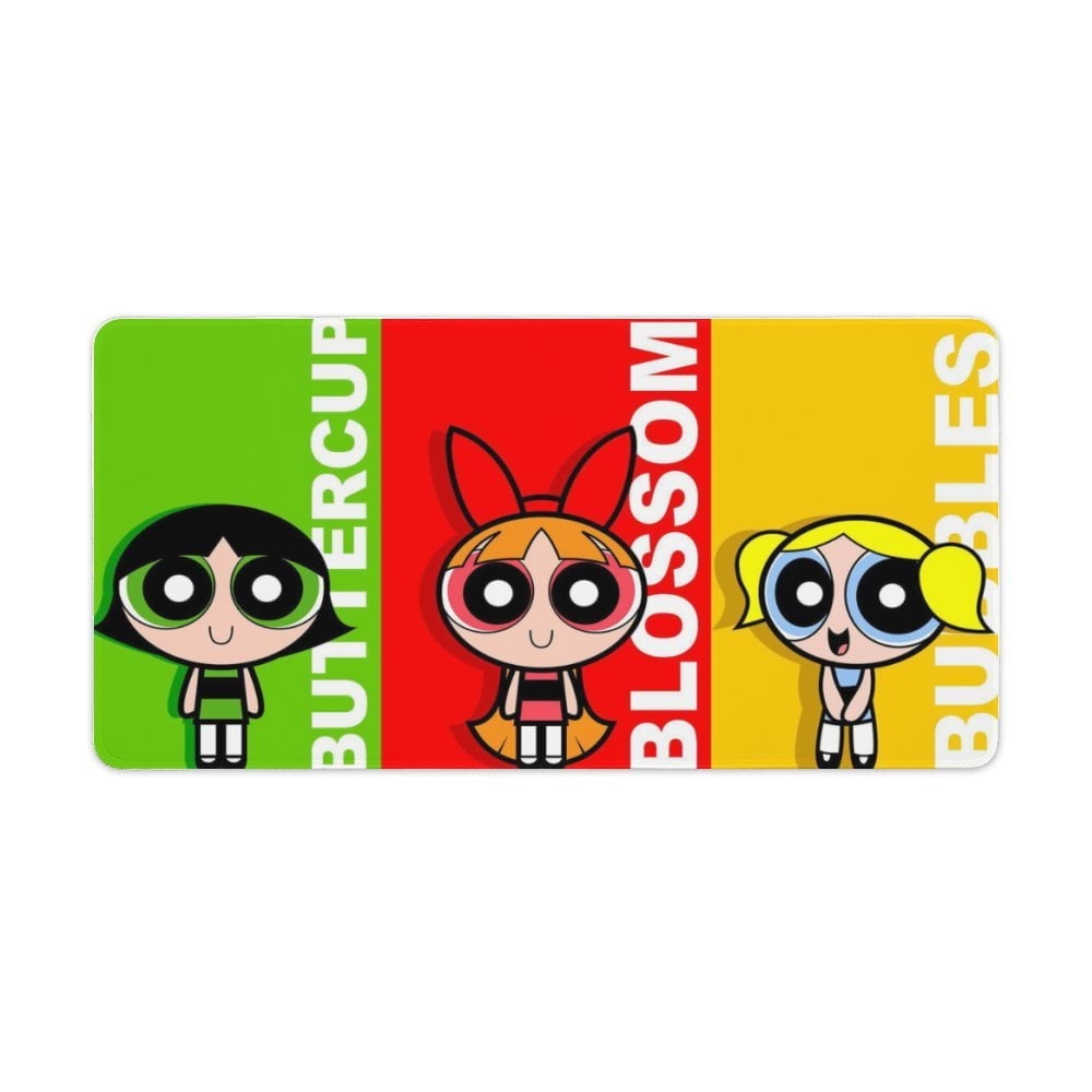 The Powerpuff Girls Desk Mat, Big Desk Pad, Extended Gaming Mouse Pad ... The Powerpuff Girls Desk Mat, Big Desk Pad, Extended Gaming Mouse Pad ...