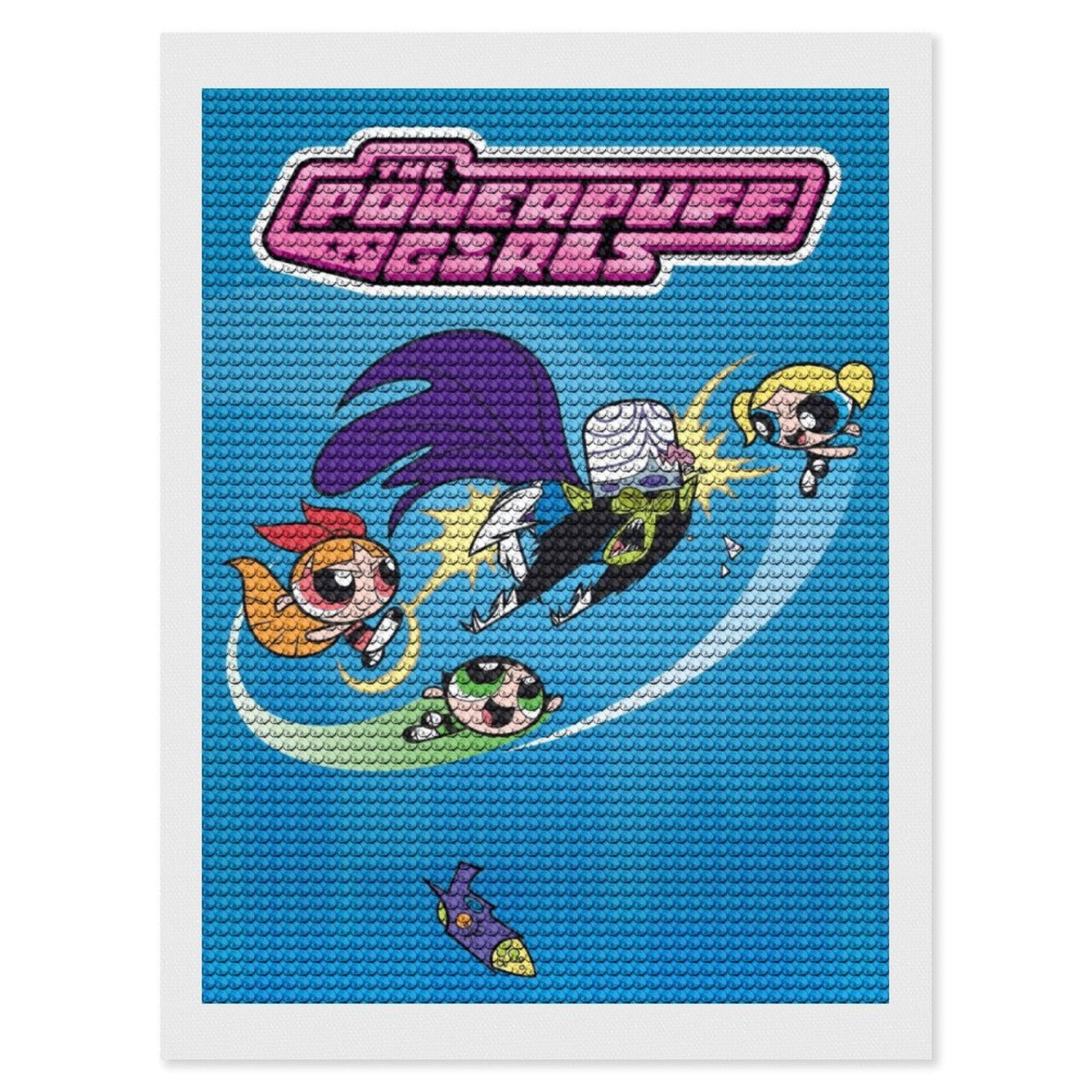 The Powerpuff Girls Diamond Arts Kits for Adults Diamond Art Gem Art ...