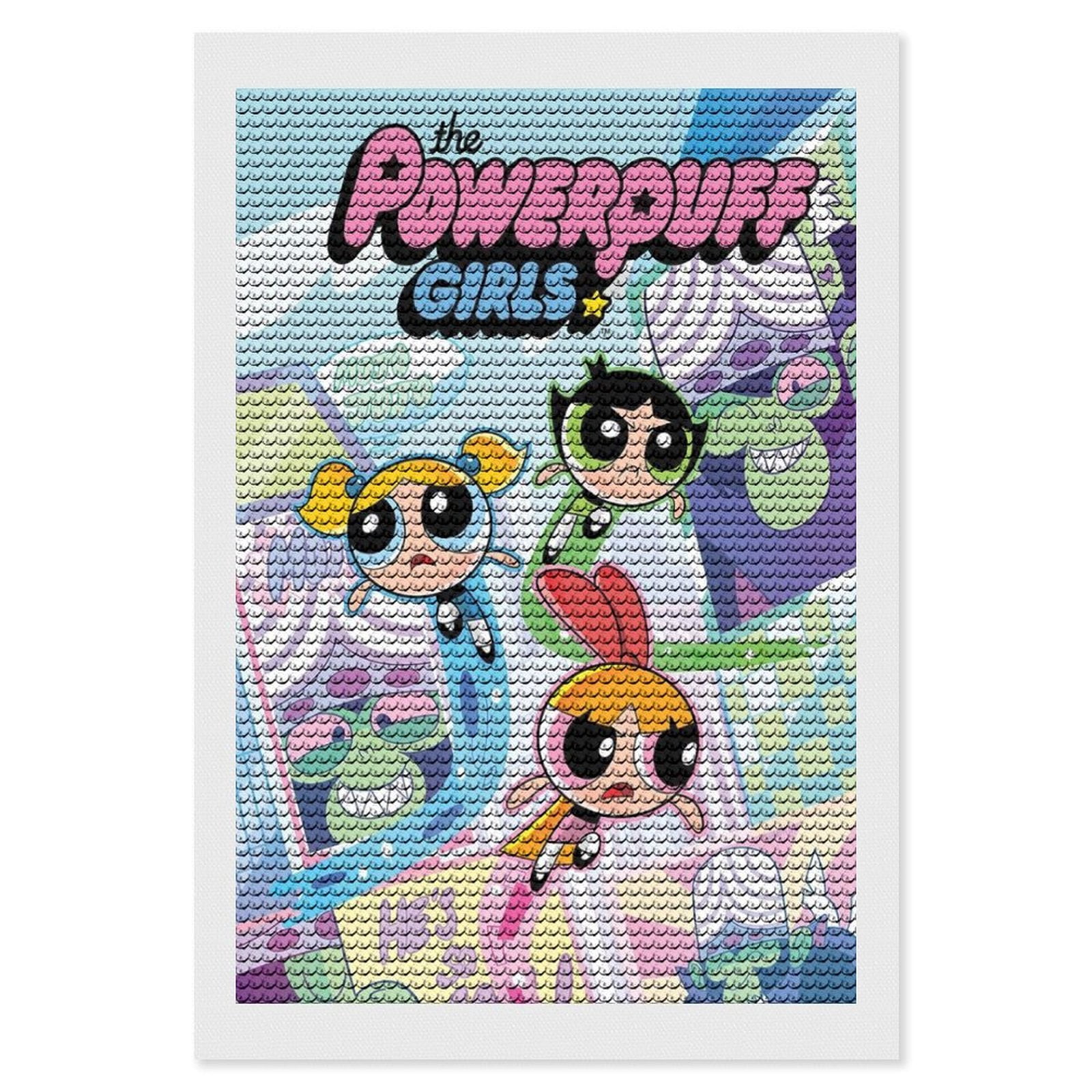 The Powerpuff Girls Diamond Arts Kits for Adults Diamond Art Gem Art ...