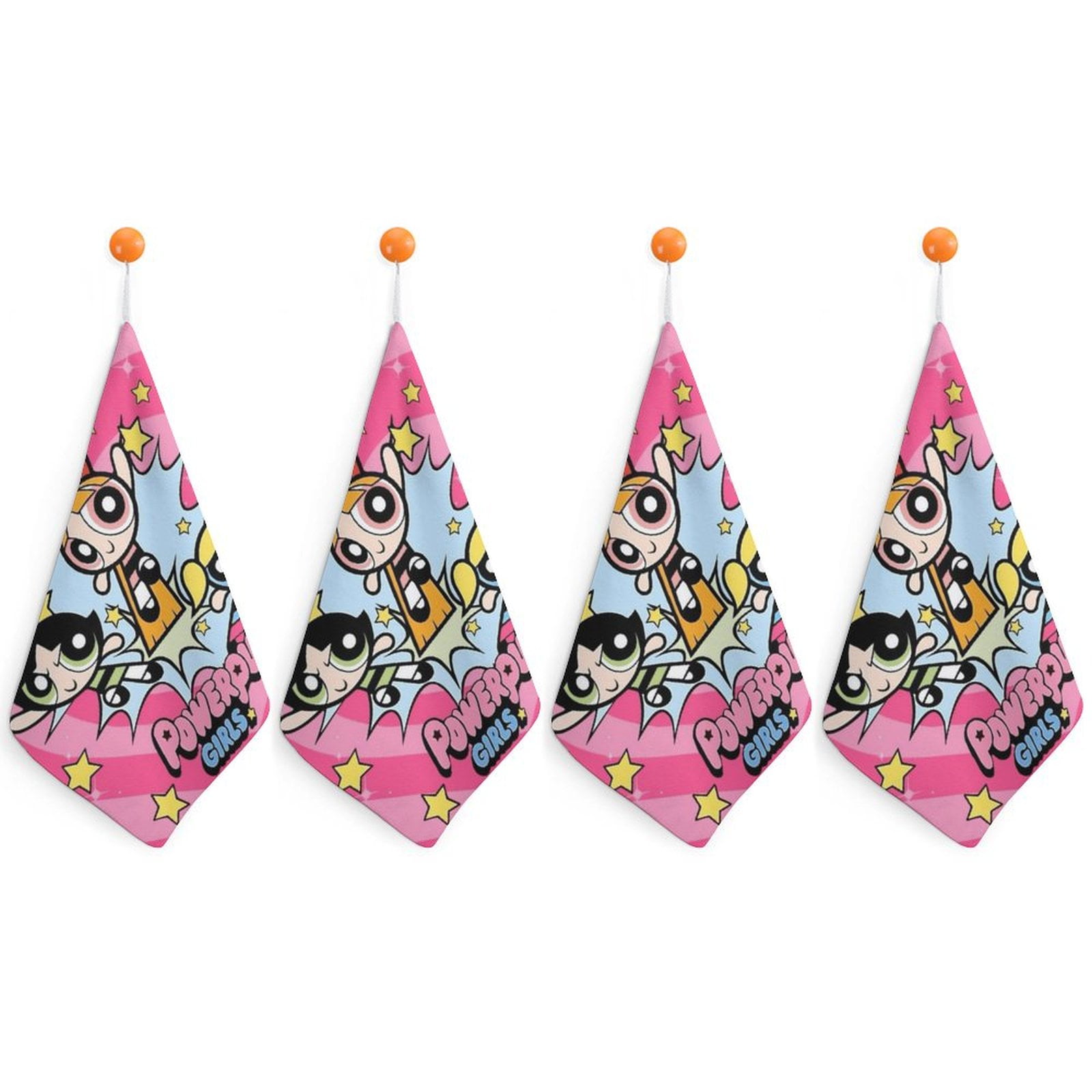 The Powerpuff Girls Hand Towels Ultra-Lightweight Compact Travel Towel ...