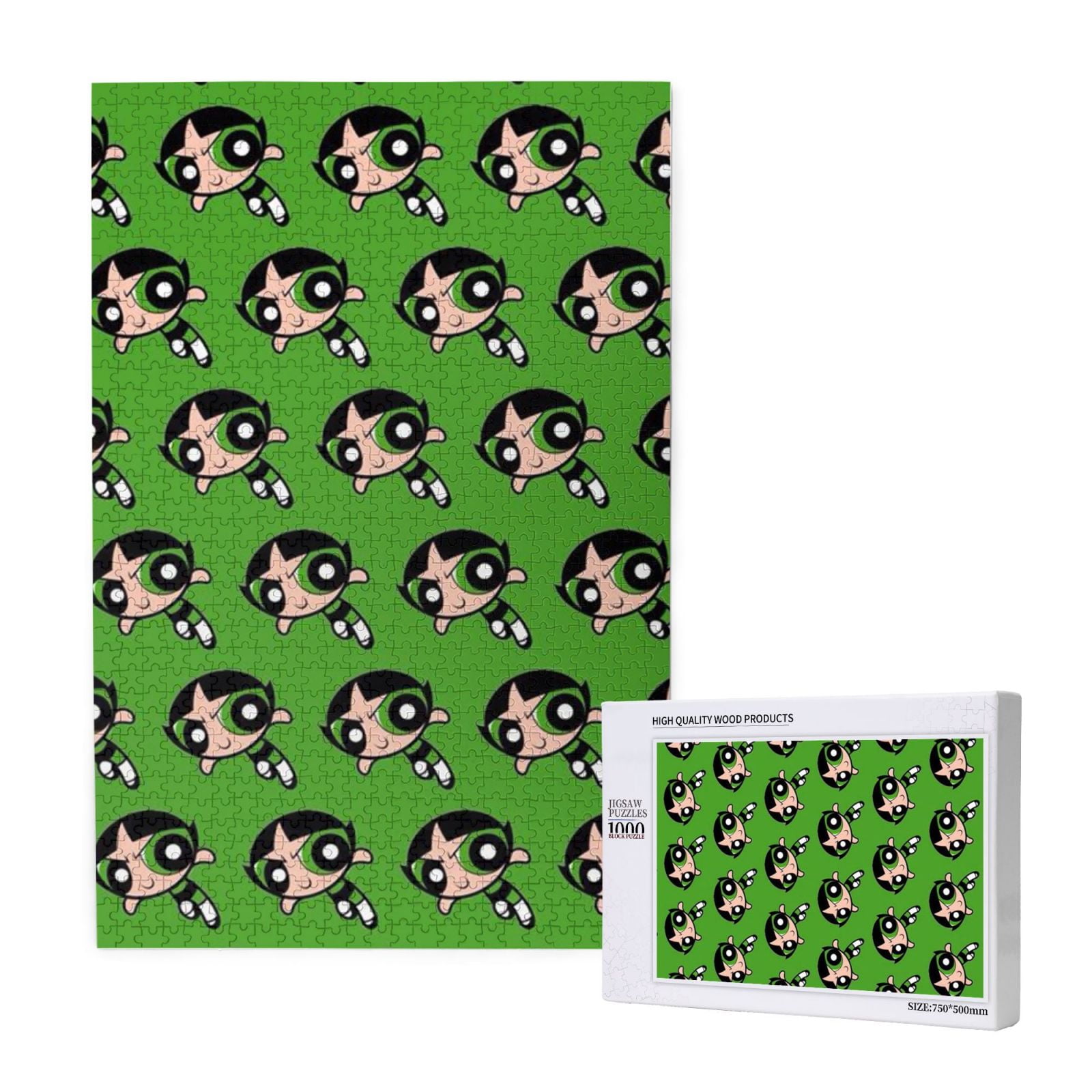The Powerpuff Girls Jigsaw Puzzle 1000 Pieces Wooden Puzzle Home Decor ...