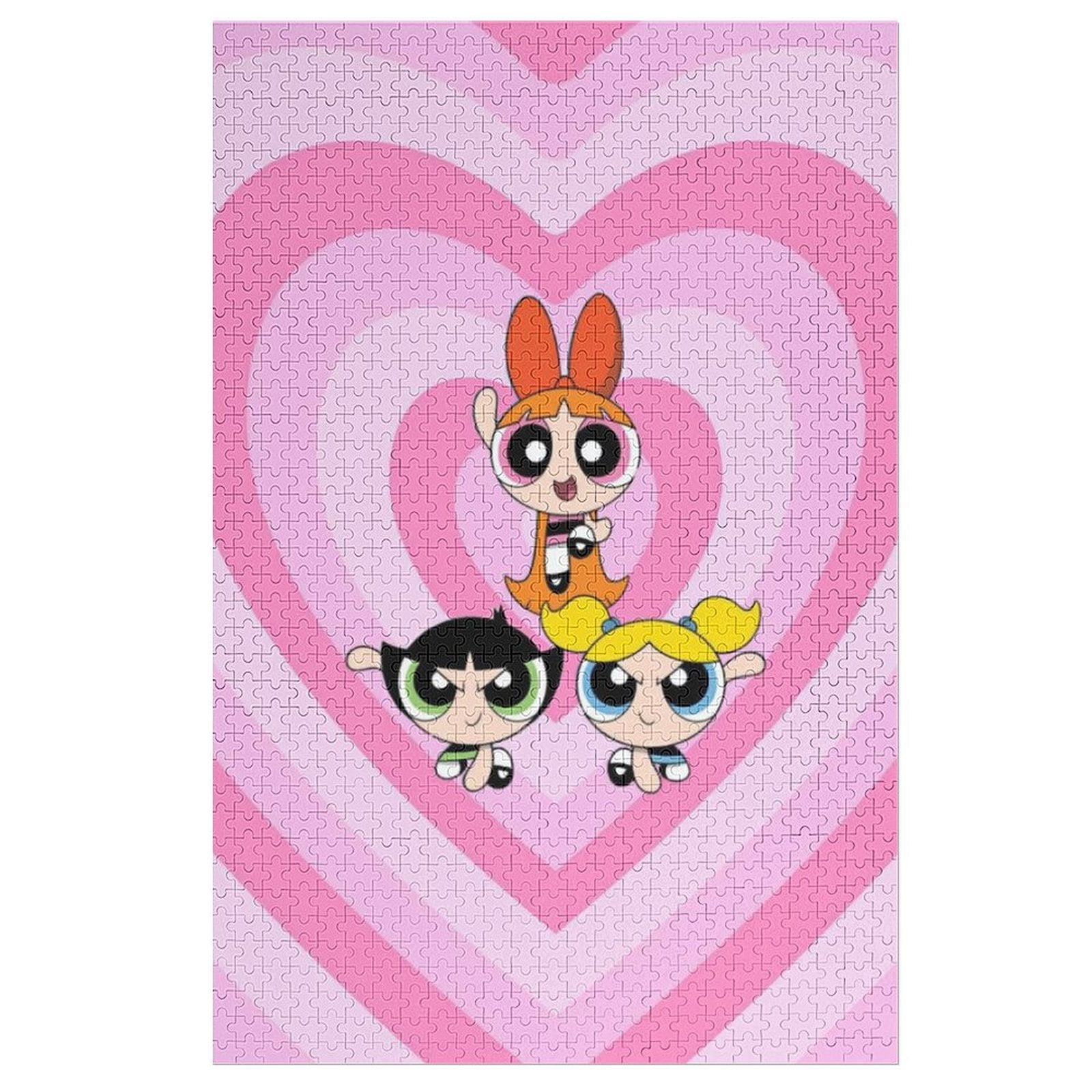 The Powerpuff Girls Jigsaw Puzzle, Wood Puzzles Adult, 1000 PCS Jigsaw ...