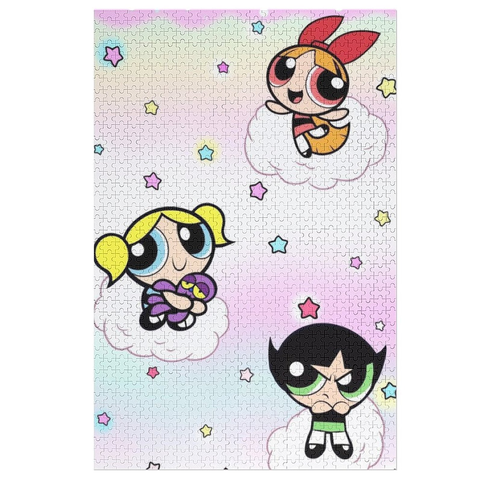 The Powerpuff Girls Jigsaw Puzzle, Wood Puzzles Adult, 1000 PCS Jigsaw ...
