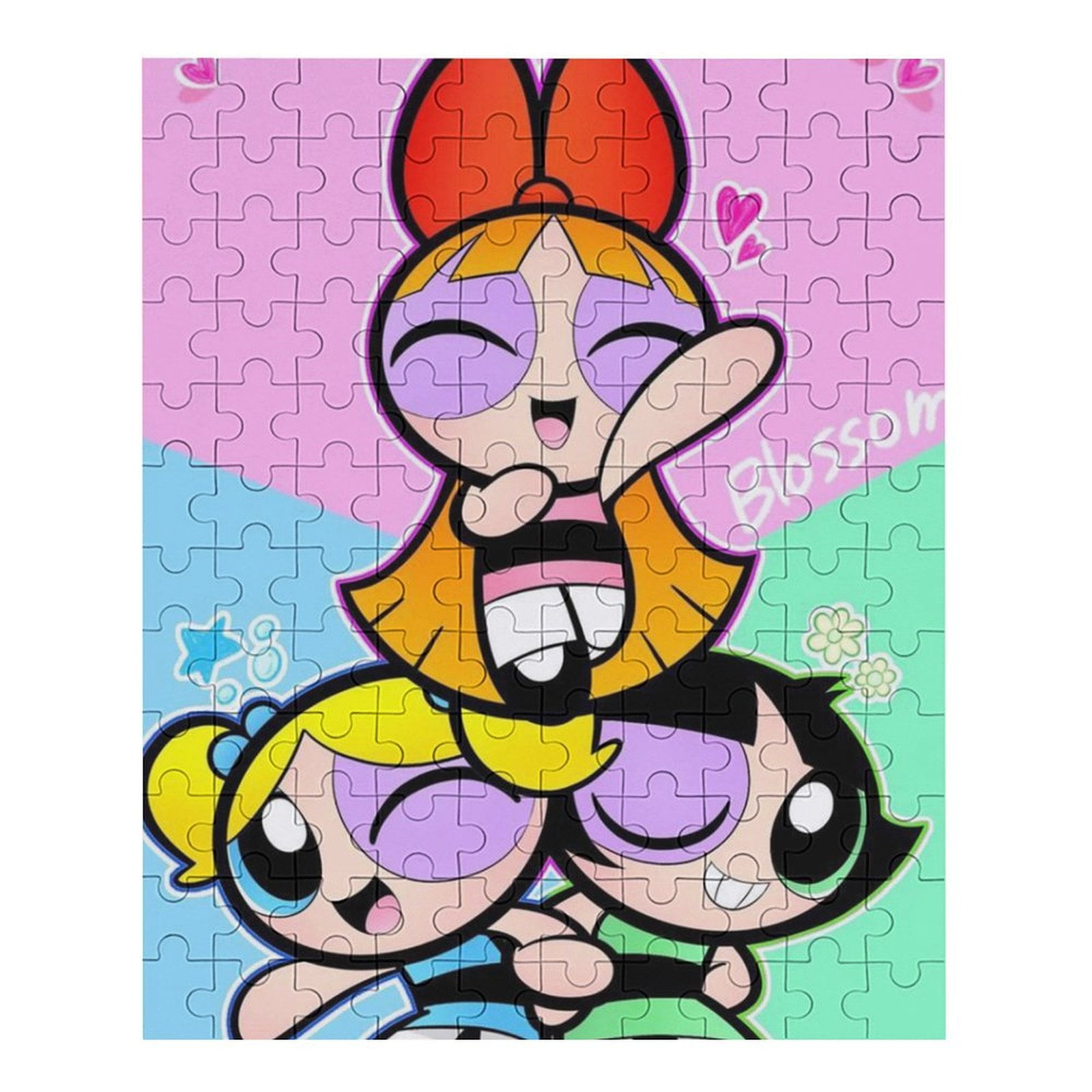 The Powerpuff Girls Jigsaw Puzzle, Wood Puzzles Adult, 120 PCS Jigsaw ...