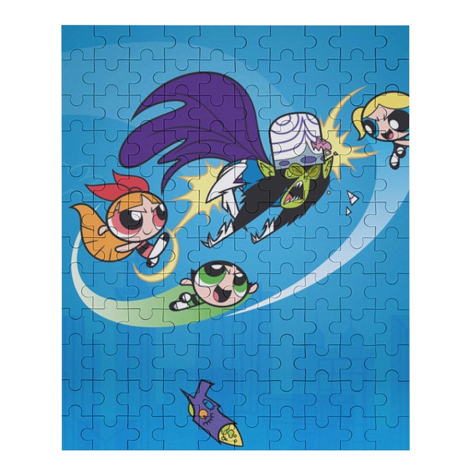The Powerpuff Girls Jigsaw Puzzle, Wood Puzzles Adult, 120 PCS Jigsaw ...