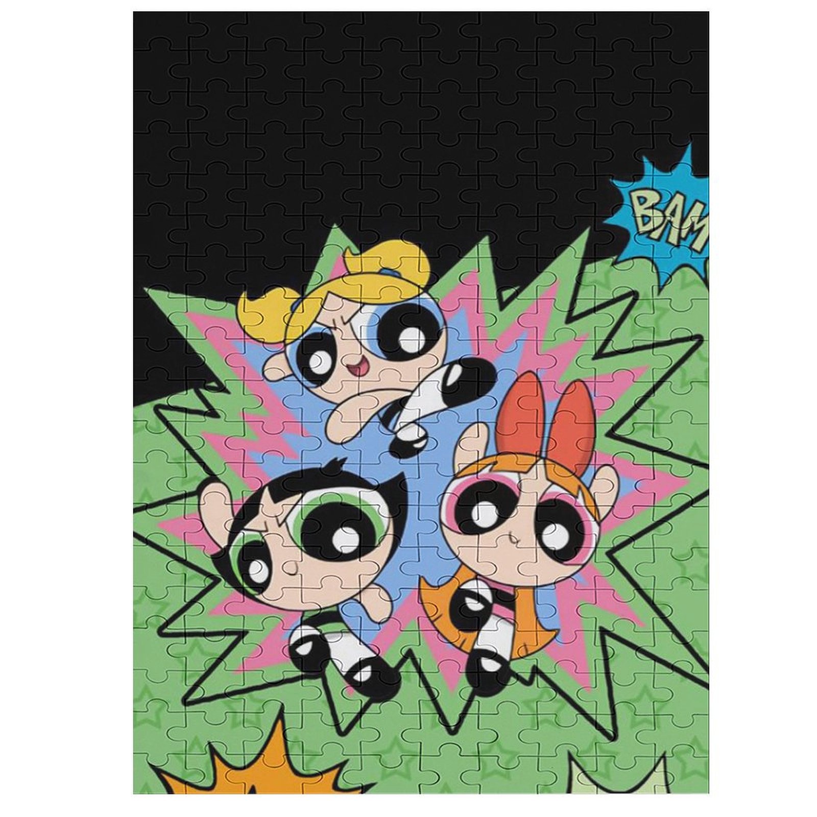The Powerpuff Girls Jigsaw Puzzle, Wood Puzzles Adult, 200 PCS Jigsaw ...