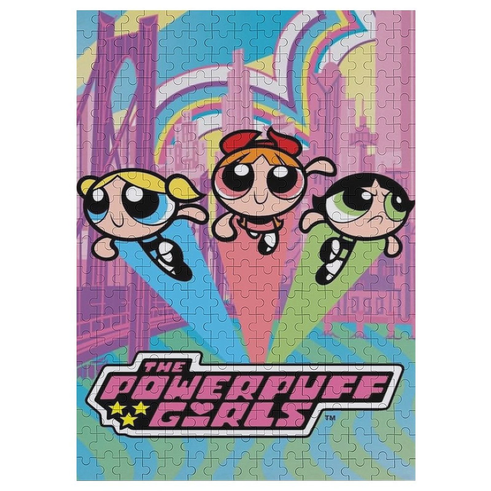 The Powerpuff Girls Jigsaw Puzzle, Wood Puzzles Adult, 300 PCS Jigsaw ...