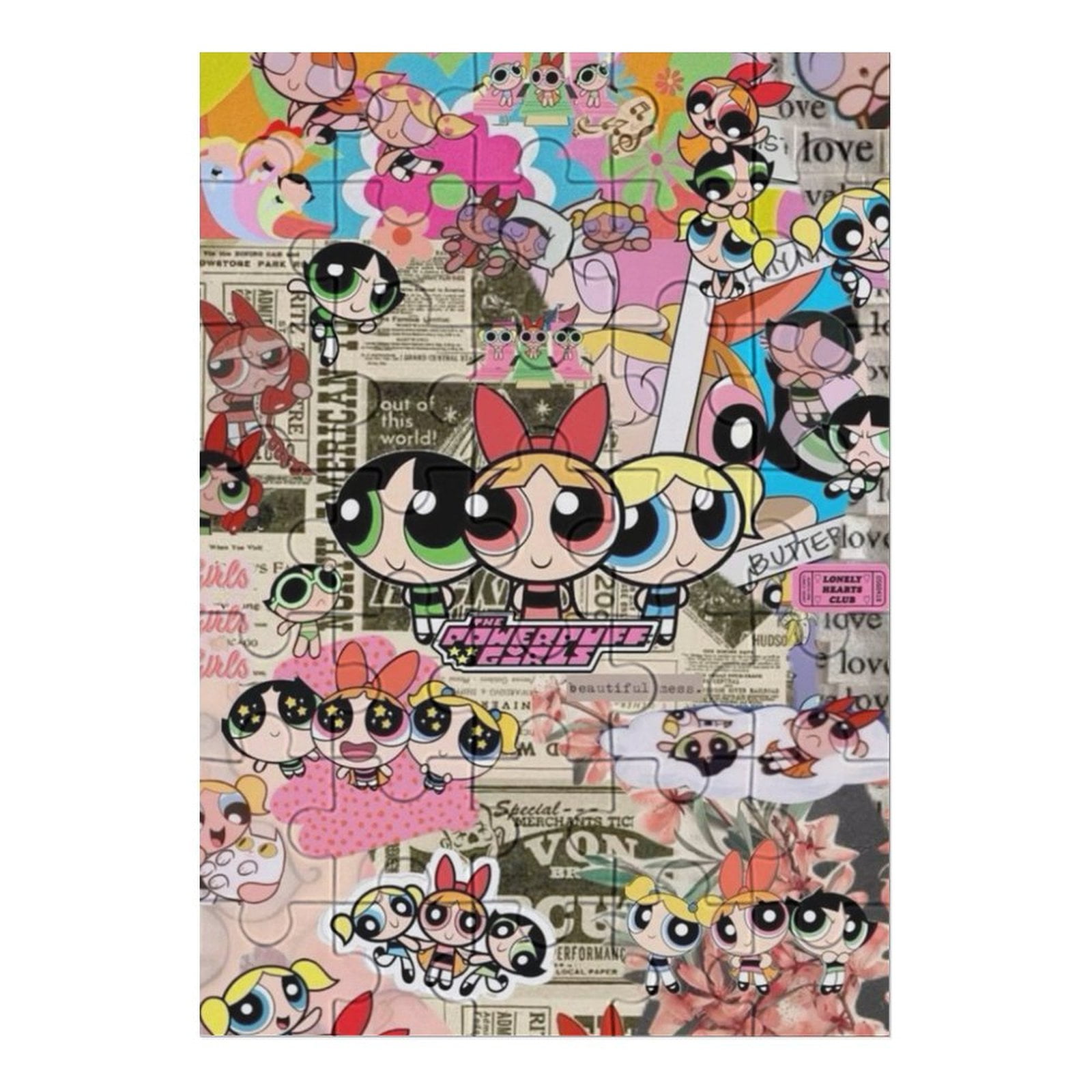 The Powerpuff Girls Jigsaw Puzzle, Wood Puzzles Adult, 35 PCS Jigsaw ...