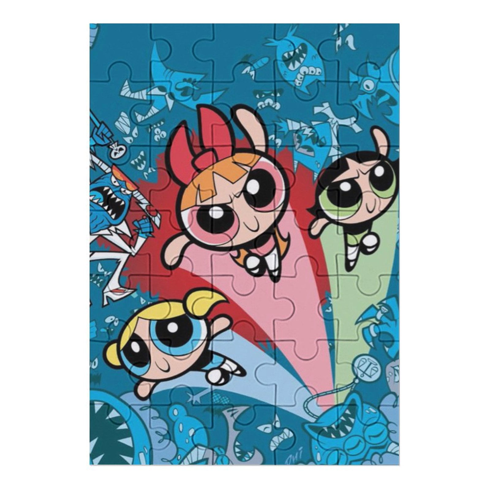 The Powerpuff Girls Jigsaw Puzzle, Wood Puzzles Adult, 35 PCS Jigsaw ...