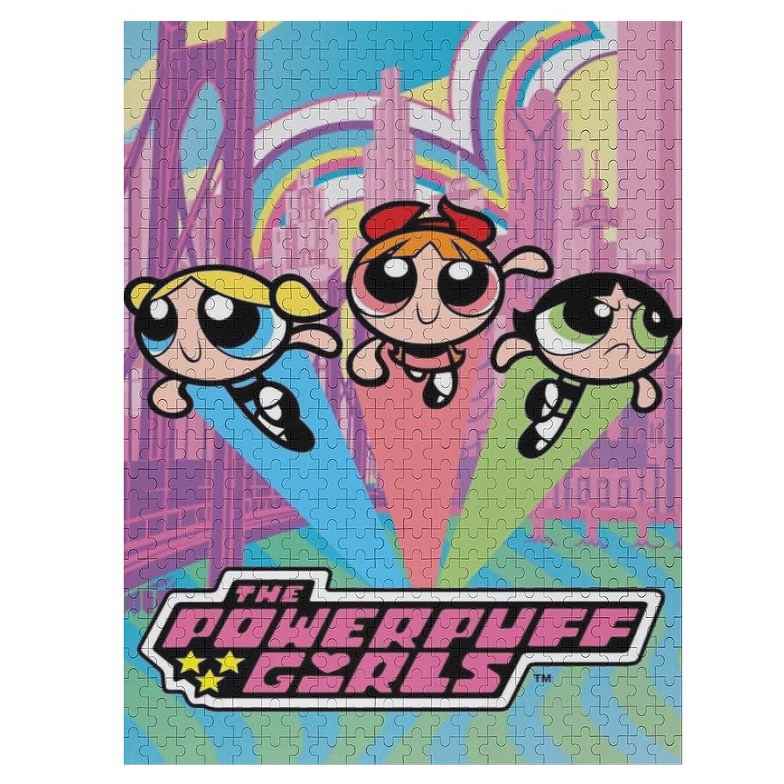 The Powerpuff Girls Jigsaw Puzzle, Wood Puzzles Adult, 500 PCS Jigsaw ...