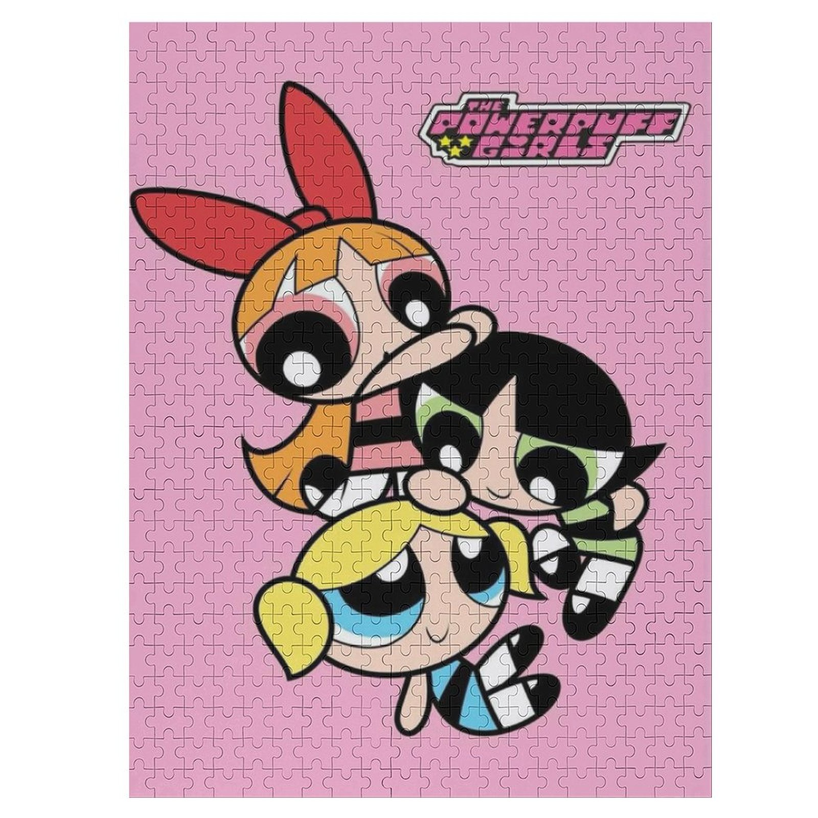 The Powerpuff Girls Jigsaw Puzzle, Wood Puzzles Adult, 500 PCS Jigsaw ...