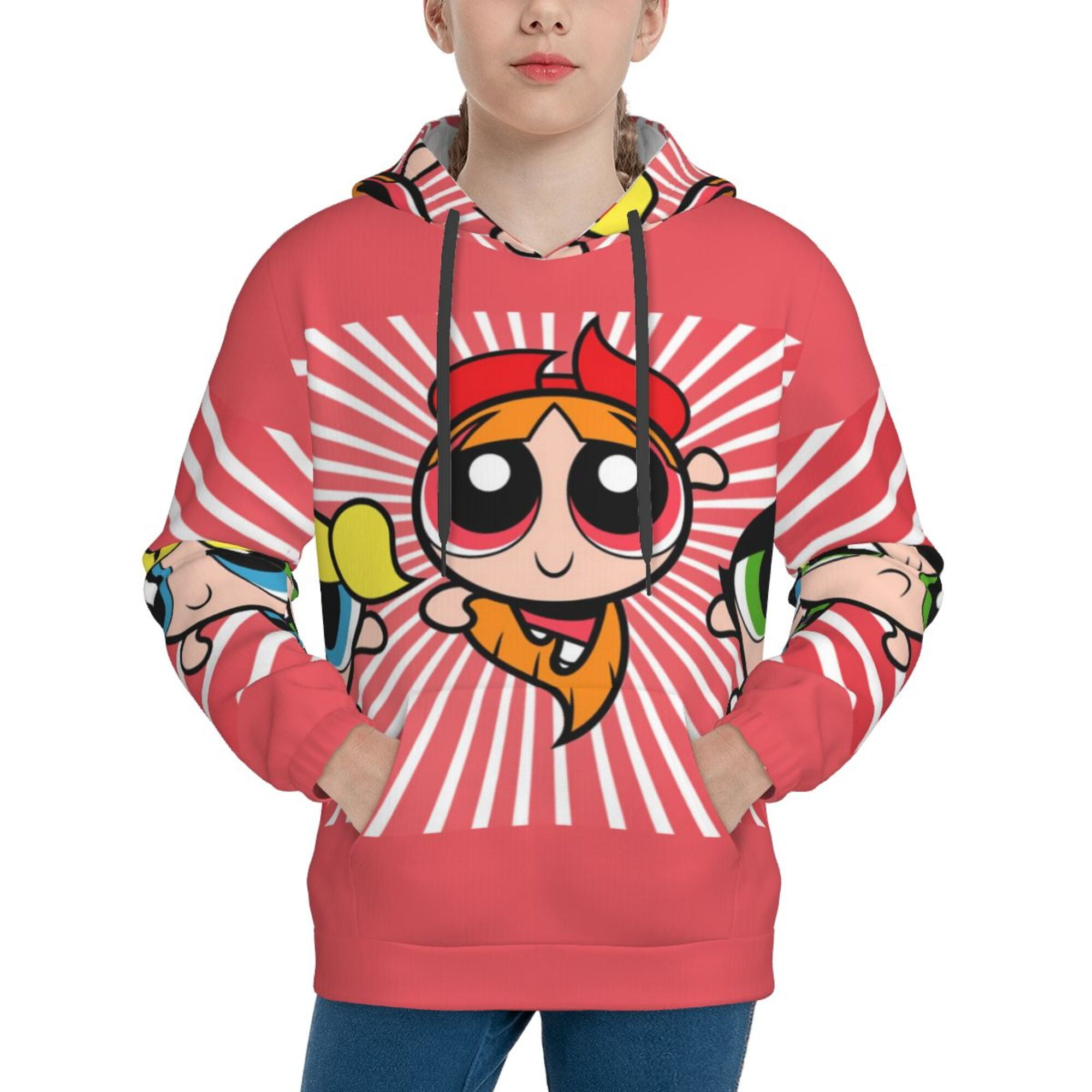 The Powerpuff Girls Kids' Hoodie 3d Print Sweatshirt Soft Pullover ...